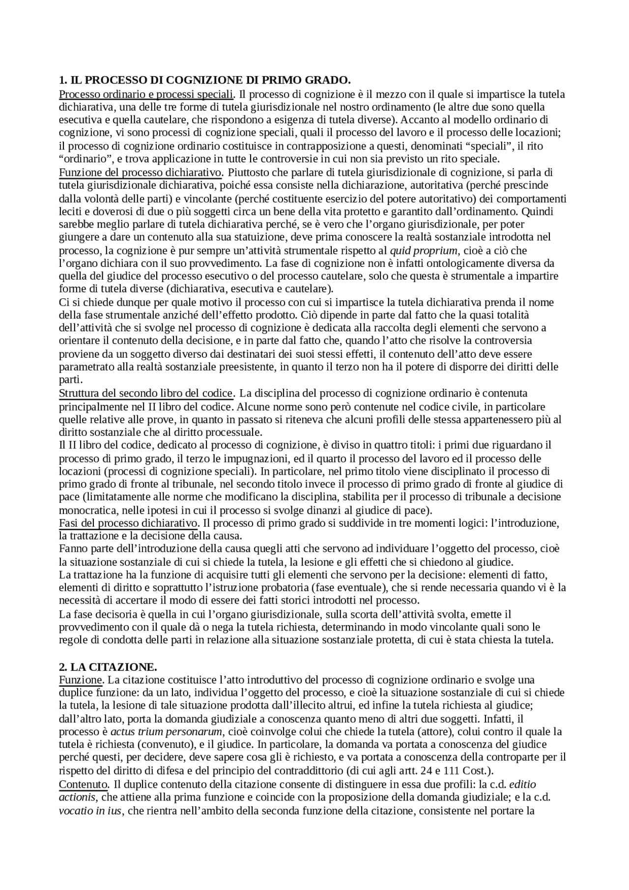 Dispense Luiso Volume 2 Docsity