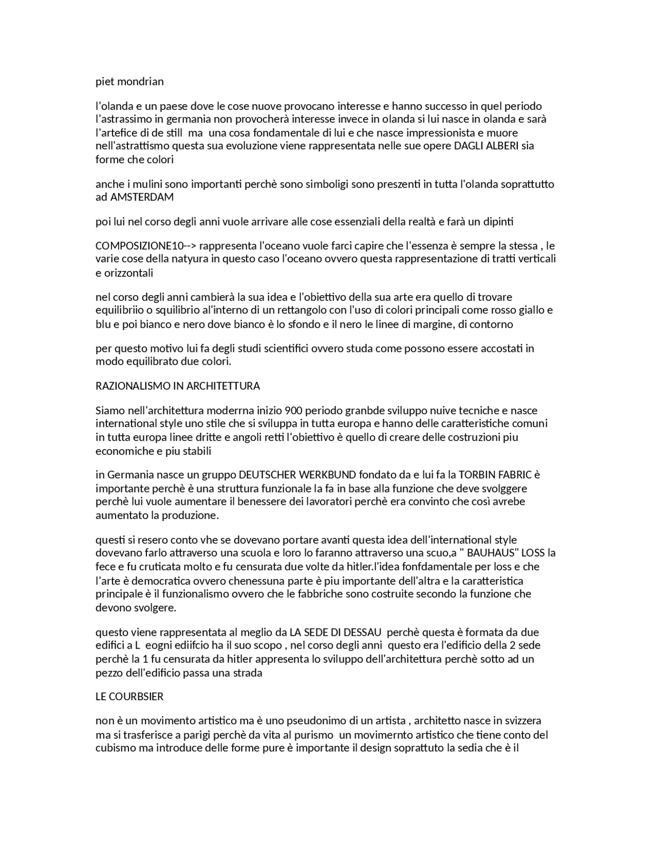 Storia Dellarte Programma Riassunto Docsity