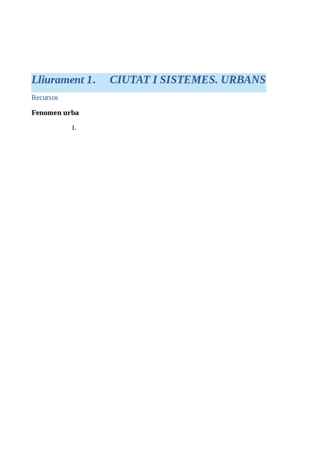 Apunts Geografia 2n Batxillerat Ioc Tot Apuntes De Geografía Docsity