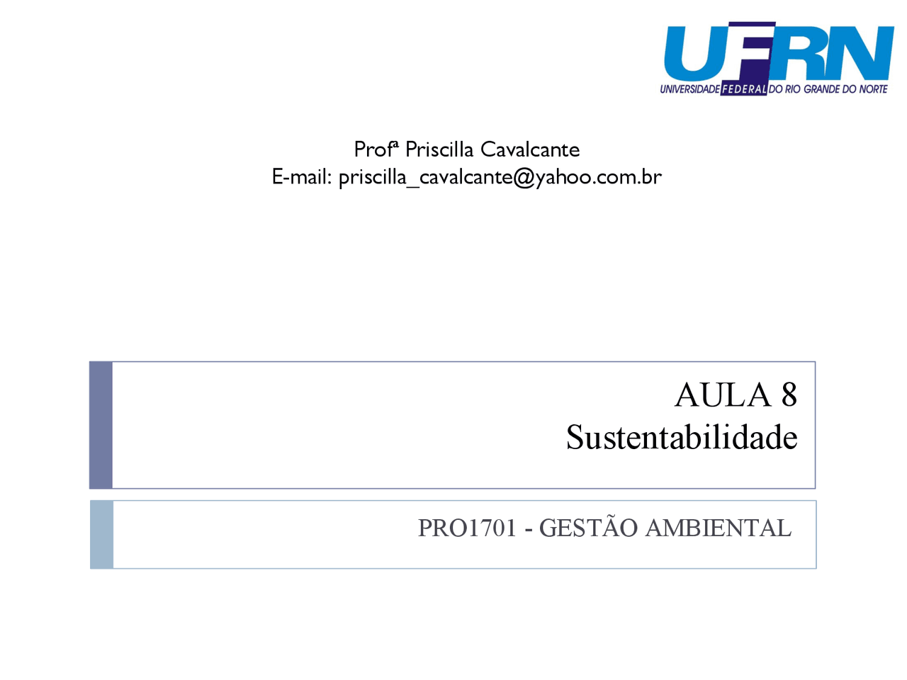 Aula 8 Gestão Ambiental Docsity
