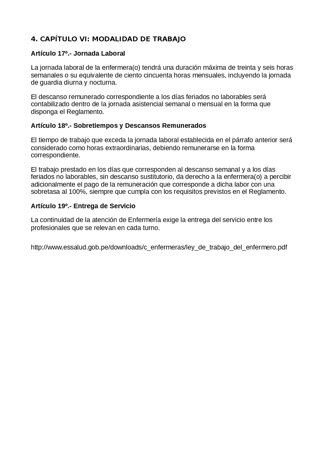 Ley De Enfermería Resúmenes De Salud Pública Docsity