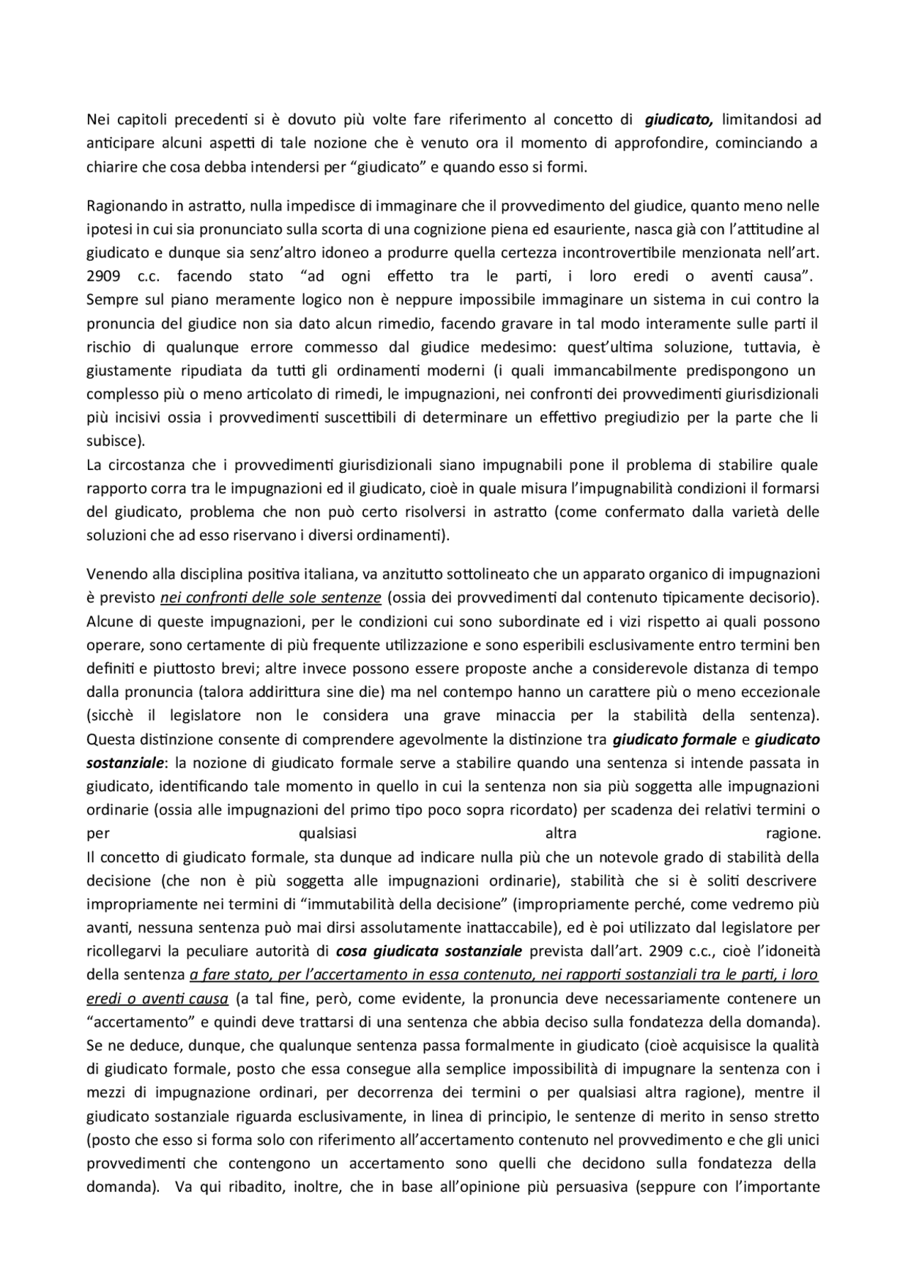 Il Giudicato Cap 14 Nella Giurisprudenza Docsity