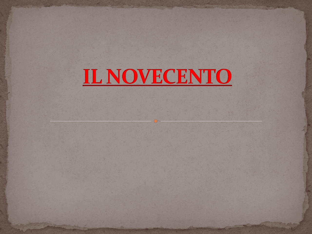 Il Novecento Storia Delleducazione Docsity