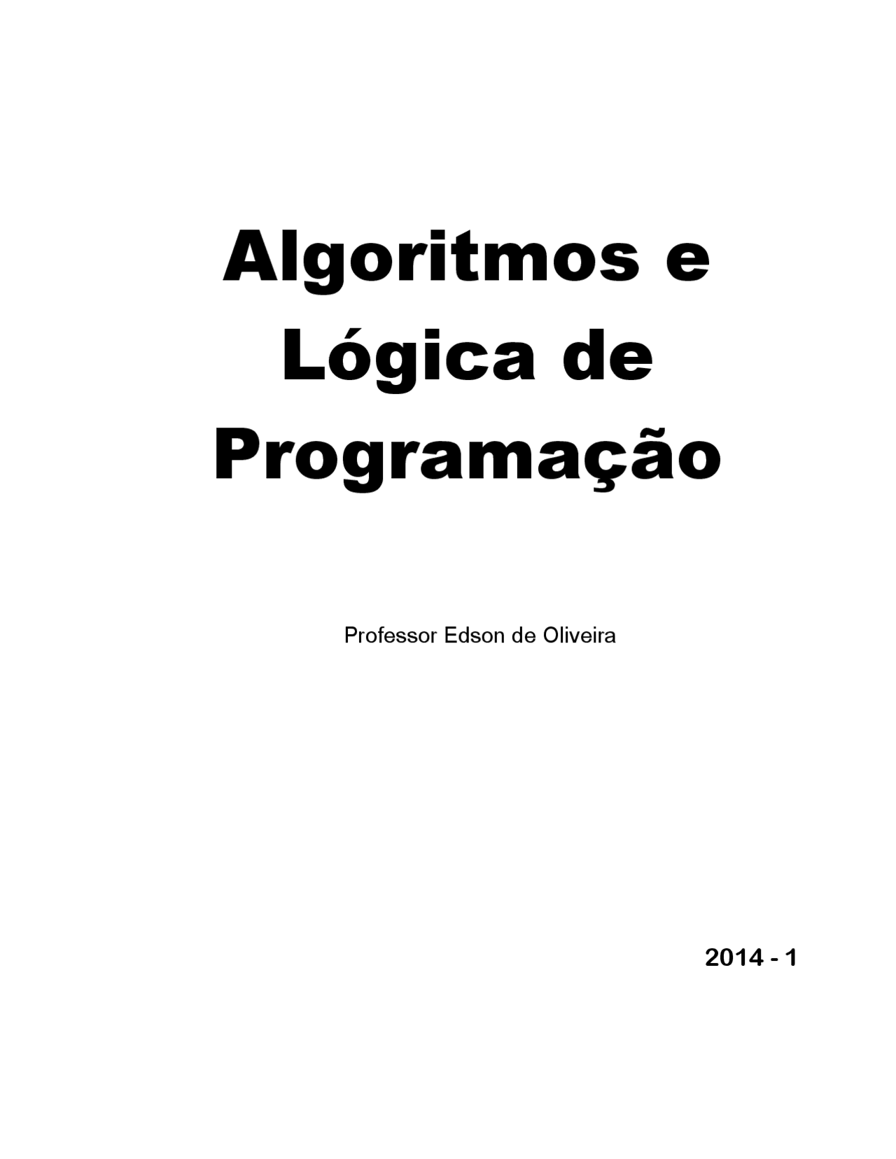 Logica De Programaçao Docsity