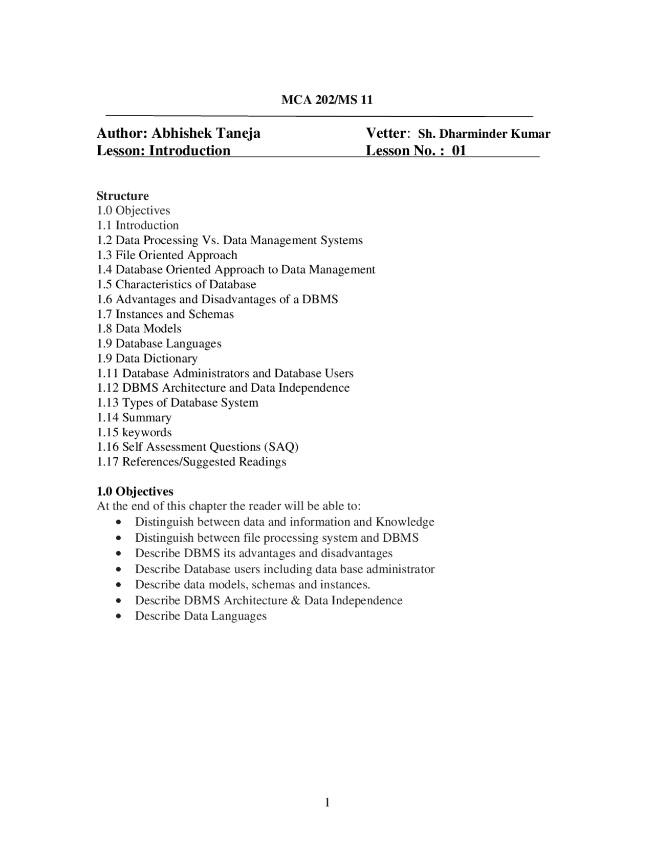 Database Management Systems Dbms Docsity