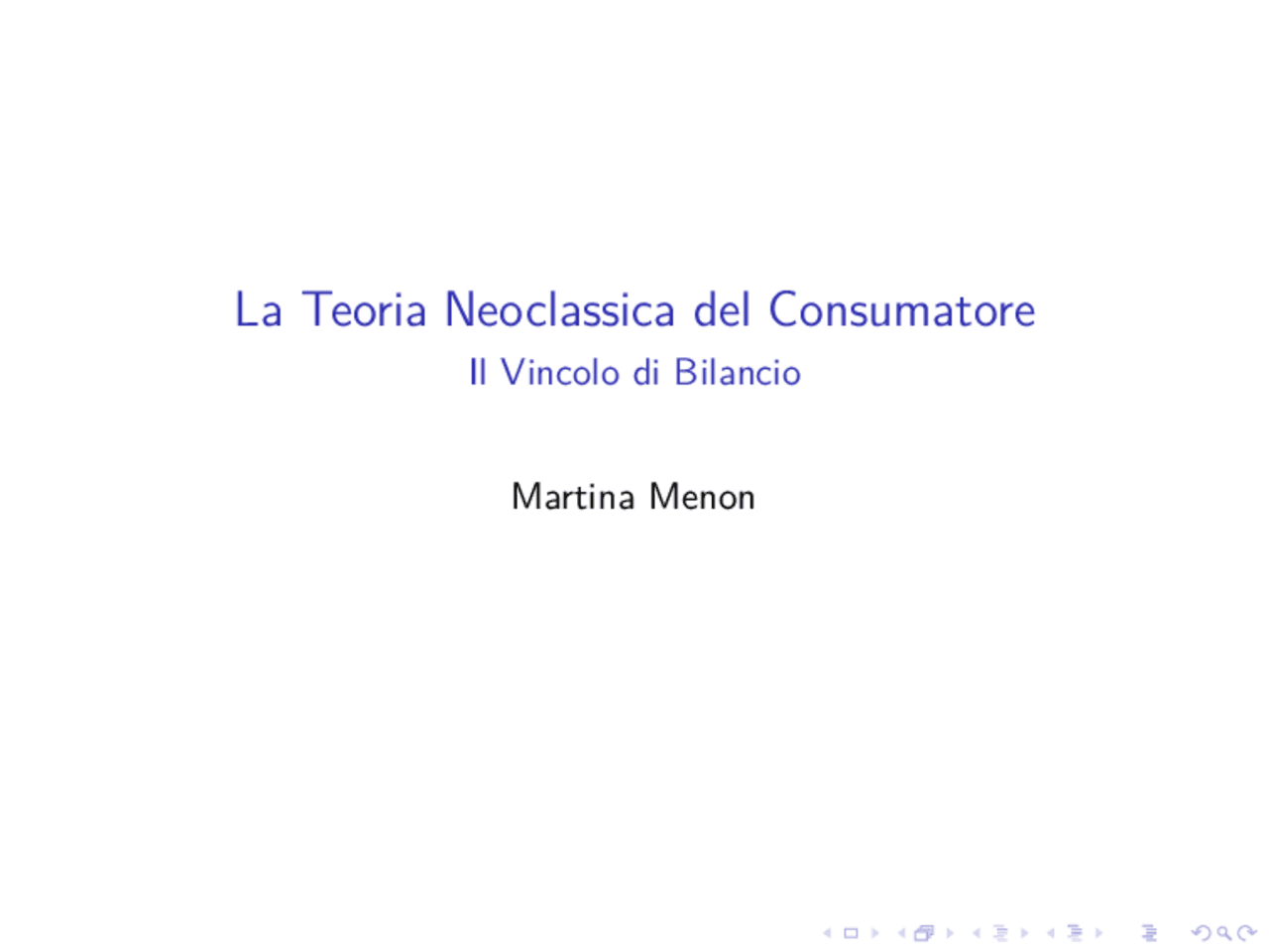2 Slide Microeconomia Università Di Verona Docsity