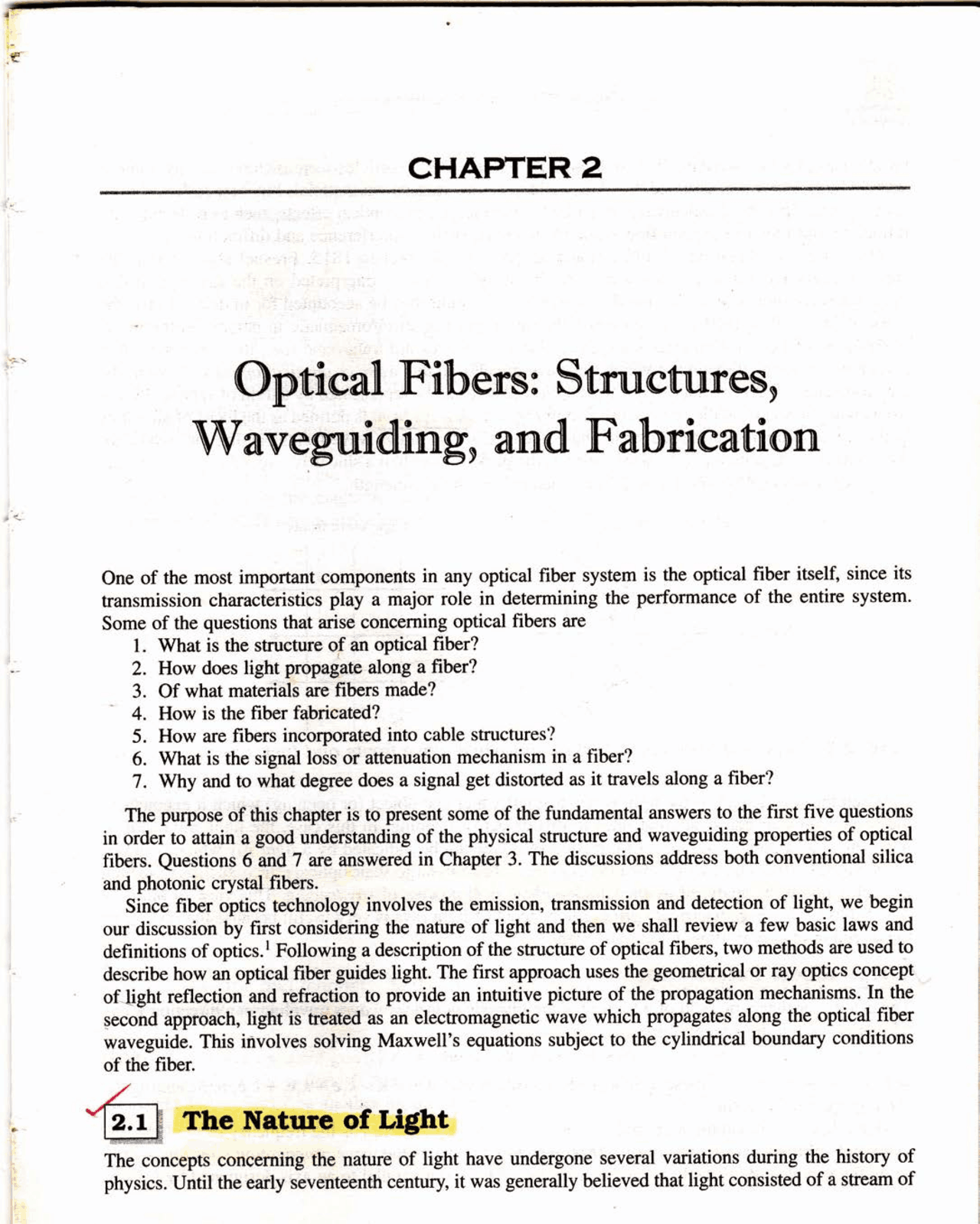 Optical Fiber Communication Docsity