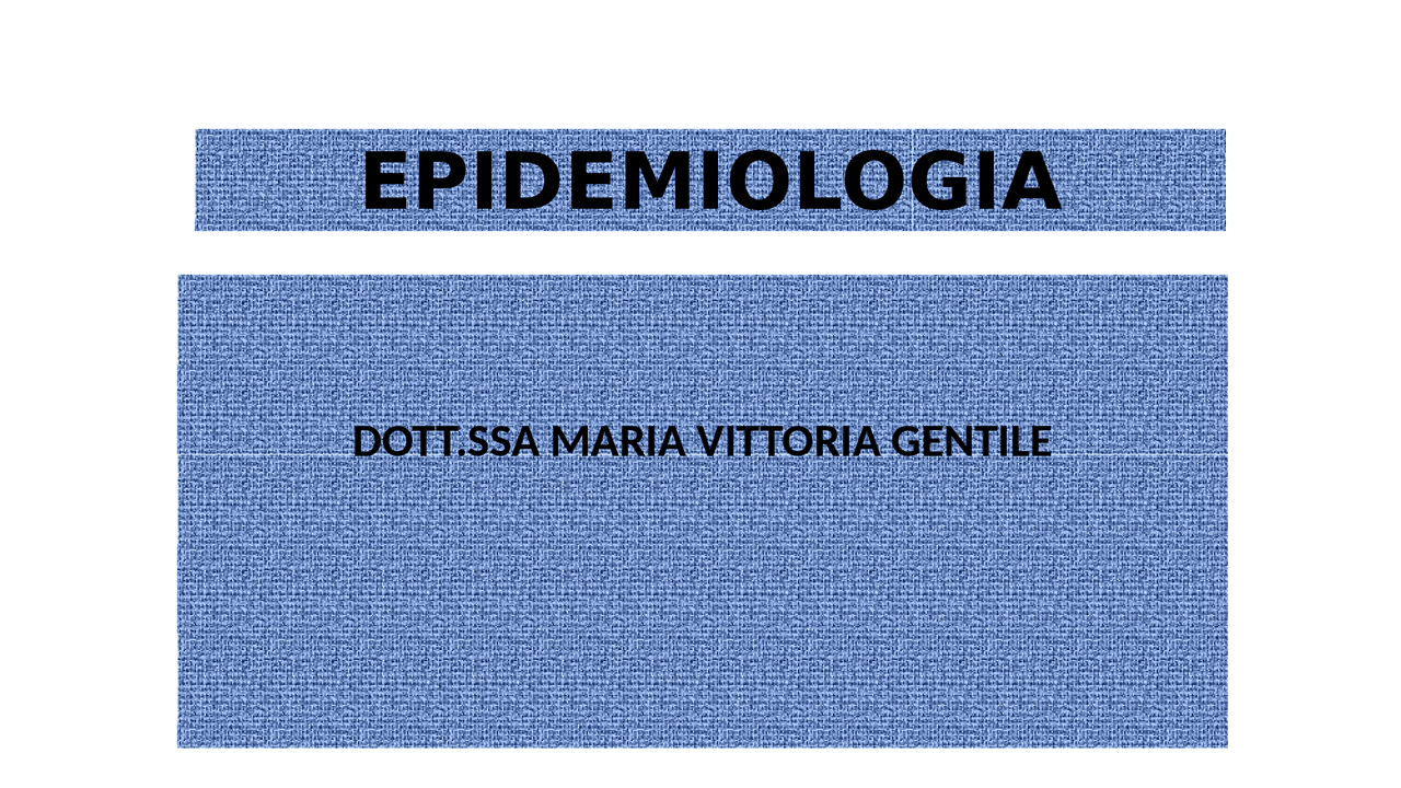 Indicatori Ospedalieri Slide Di Epidemiologia Docsity