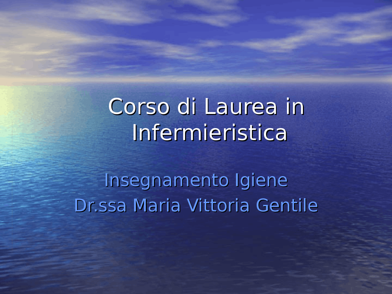 Immunoprofilassi Infermieristica Slide Di Epidemiologia Docsity