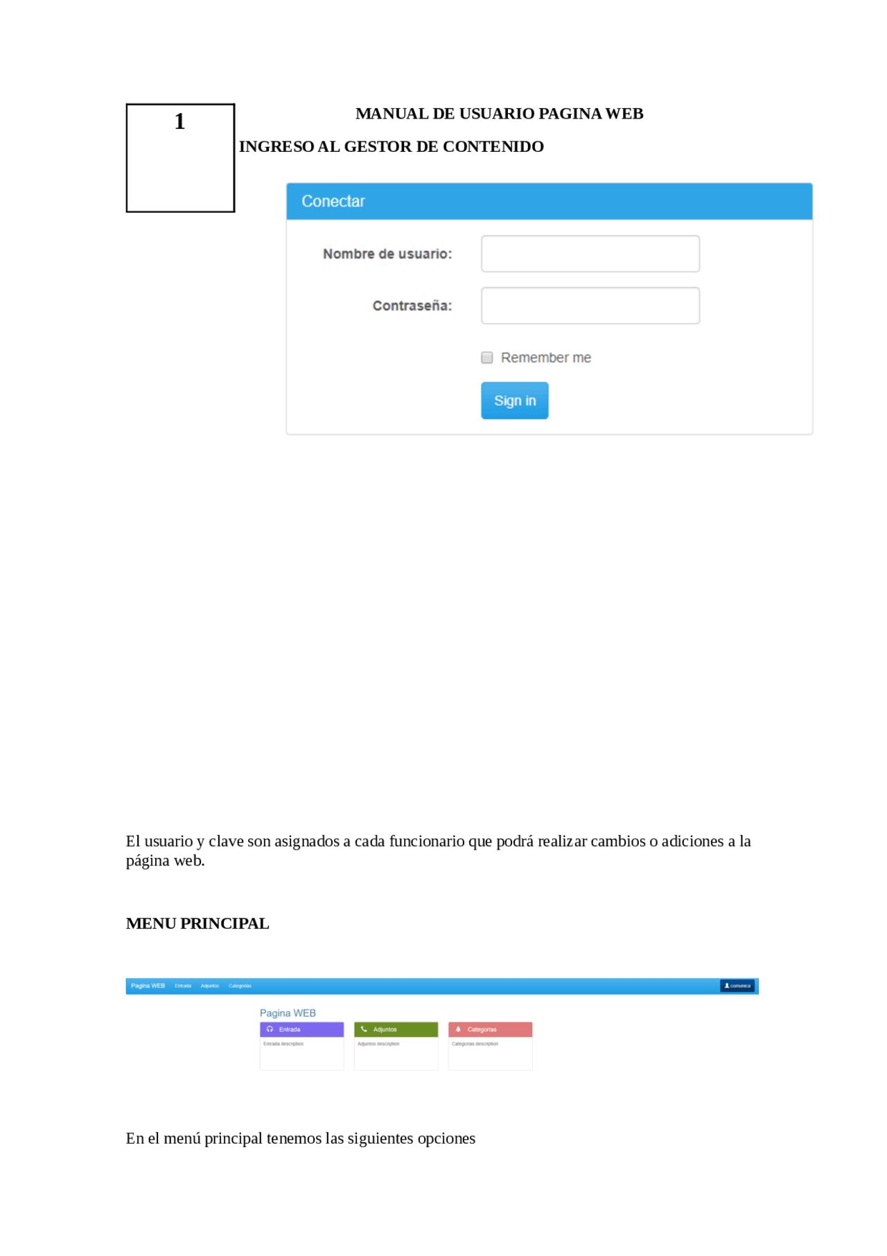 Manual De Usuario De Pagina Web Resúmenes De Informática Docsity