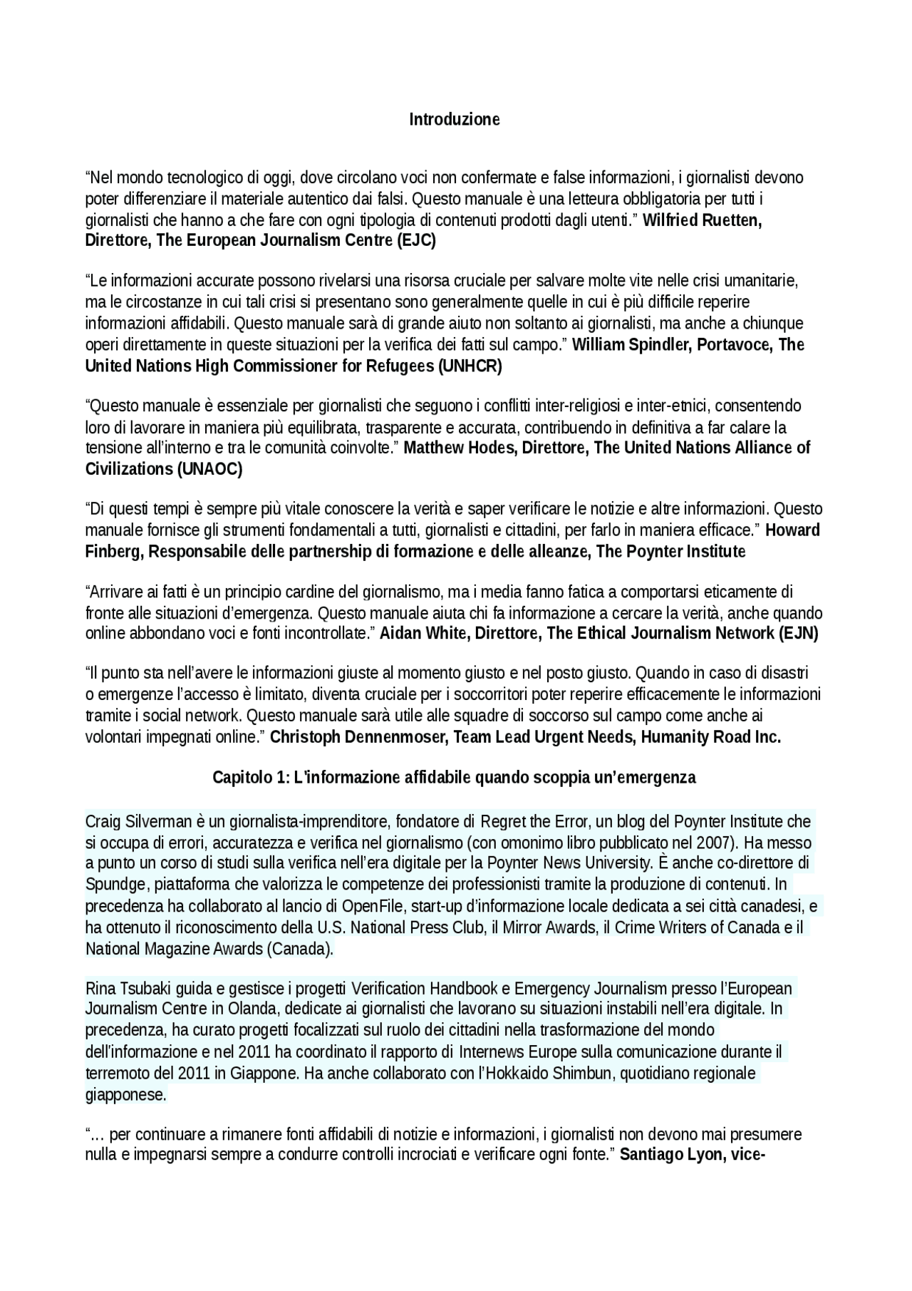 Verification handbook - Docsity