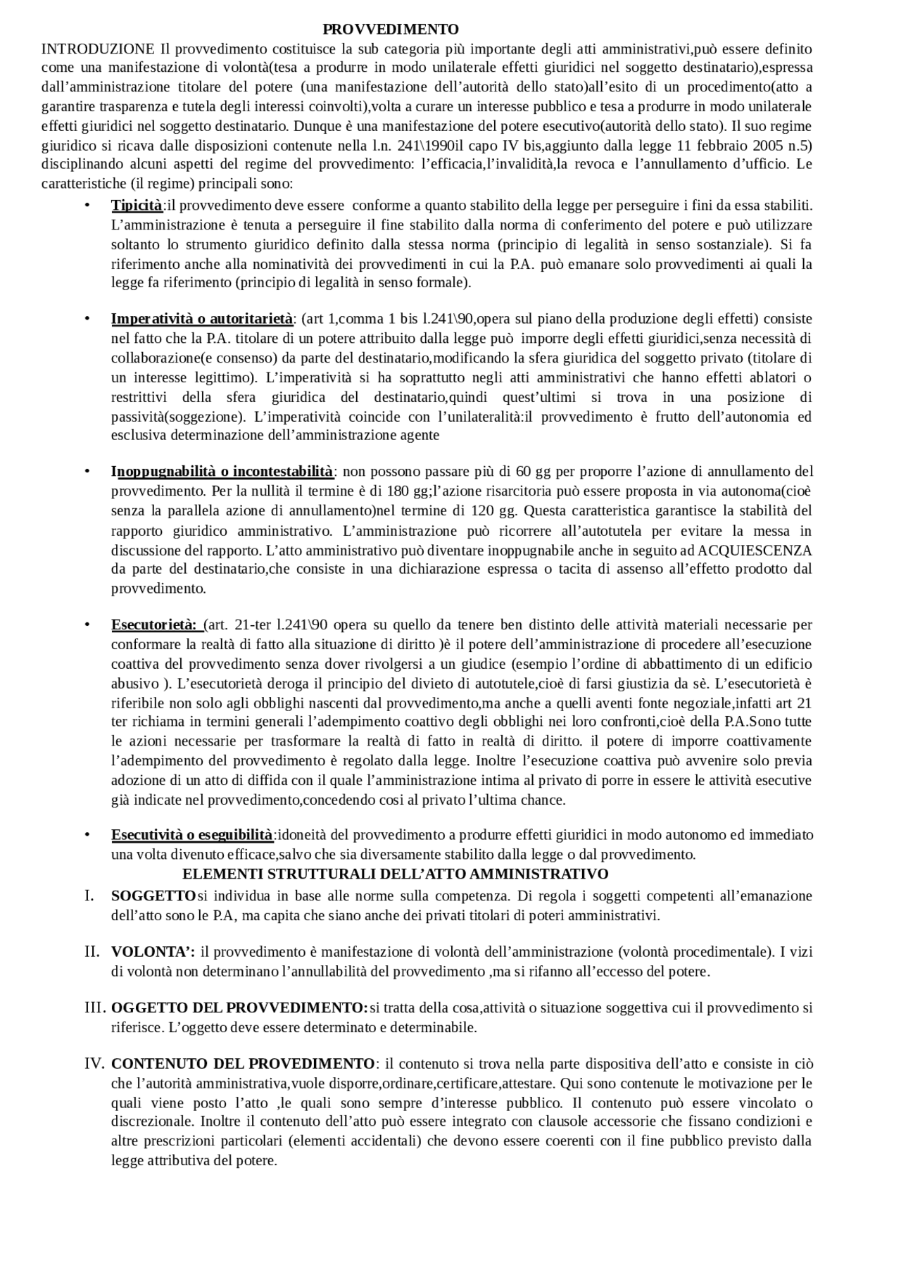 Compendio prima e seconda parte Clarich - Docsity