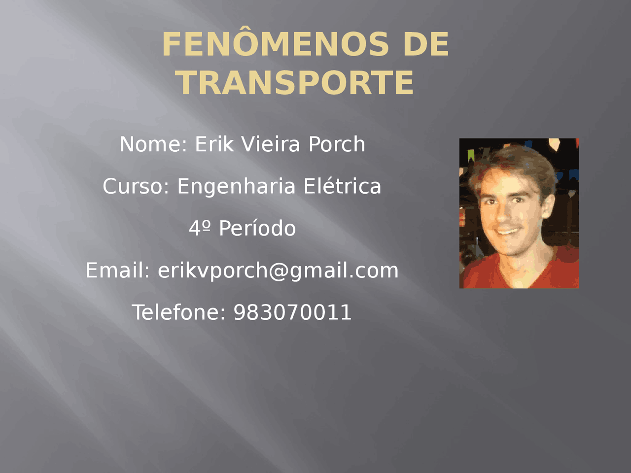 Listas Fenômenos De Transporte Docsity