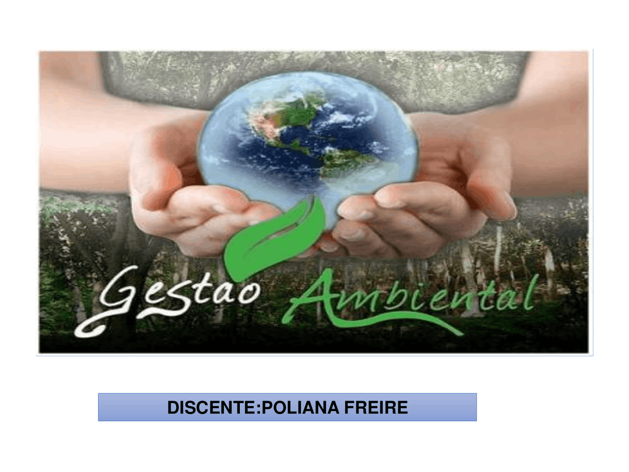 Apresentação Gestão Ambiental Slides Gestão Ambiental Docsity
