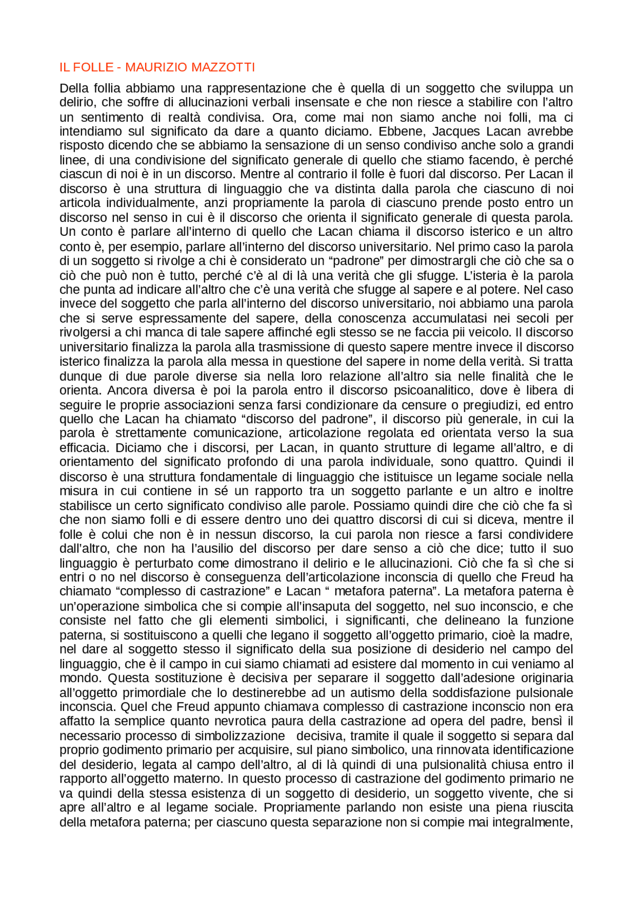 Corpi E Soggetti A Cura Di C Cretella E A Russo Sintesi Docsity