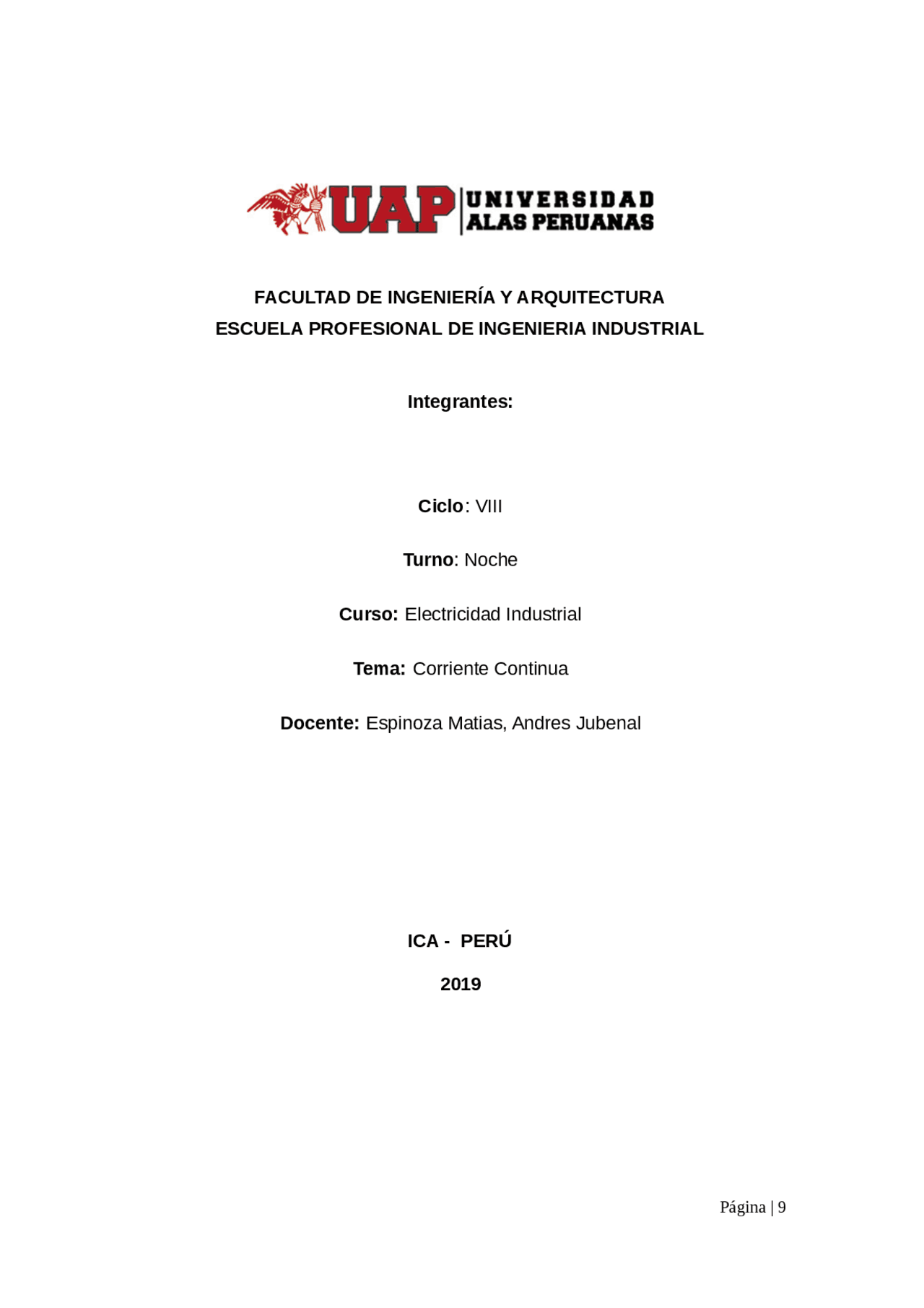 Electricidad Industrial Docsity