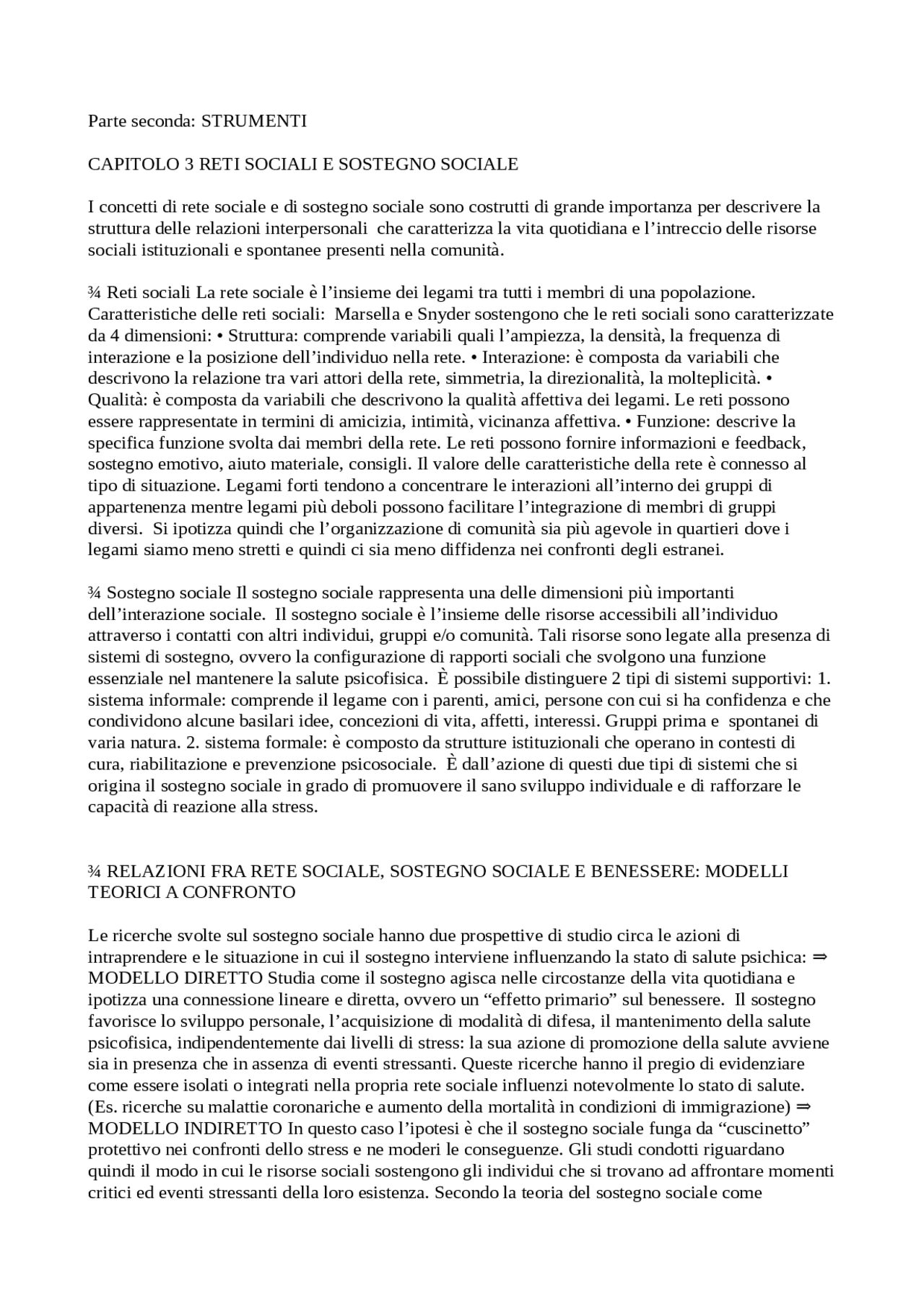 Fondamenti di psicologia (seconda parte) di Francescato, Tomai, Girelli - Docsity