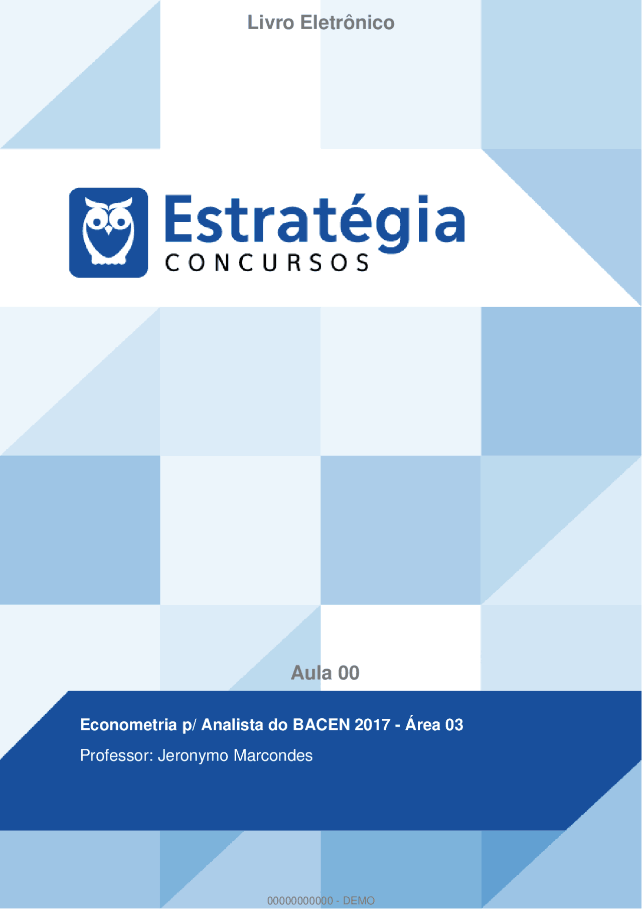 Econometria Estatística Docsity