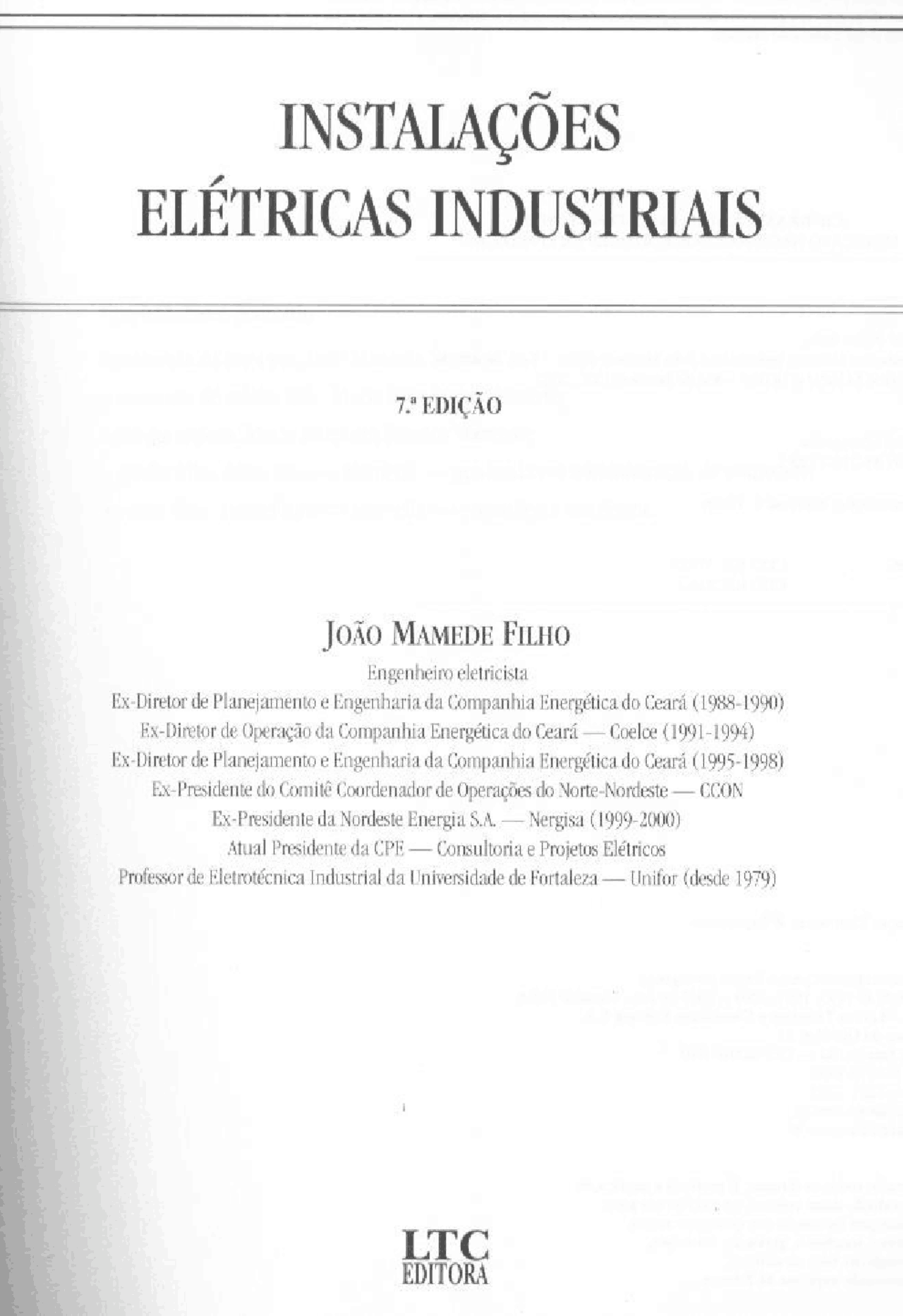 Mamede instalações elétricas - Docsity