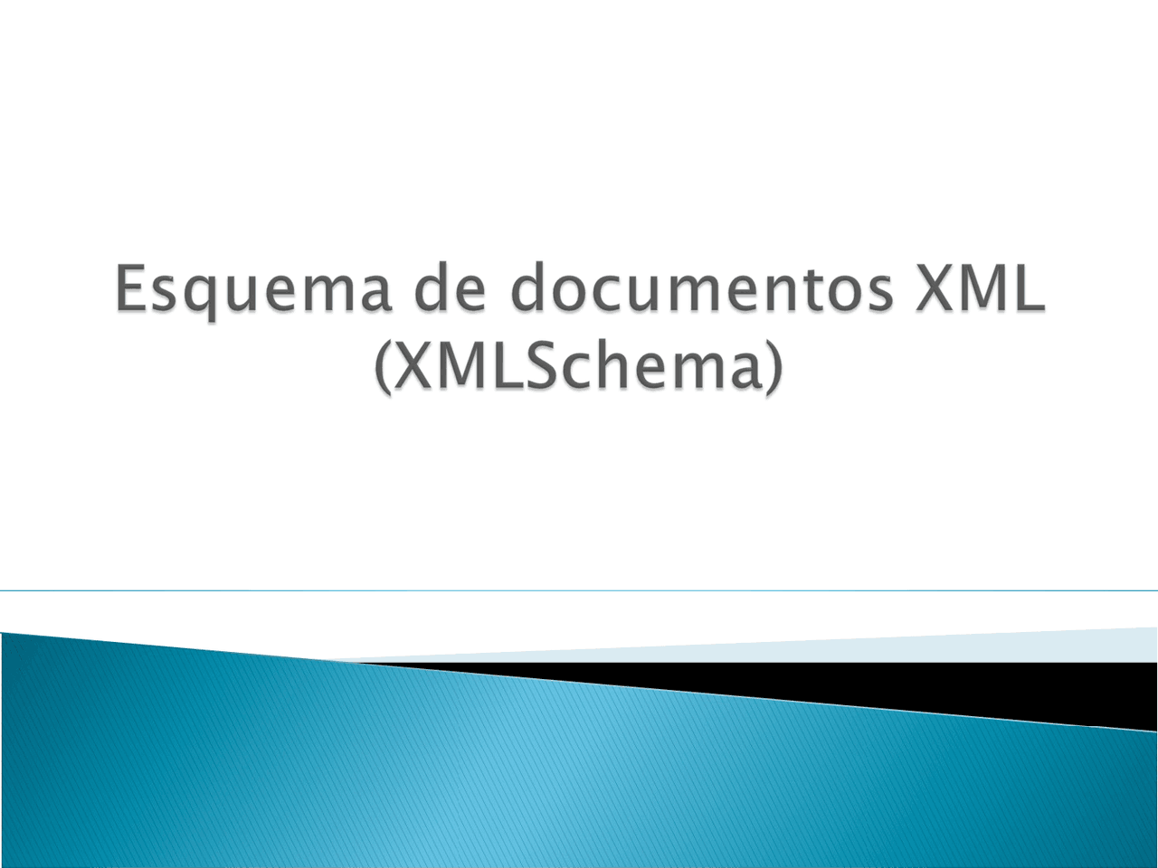 Esquema De Documentos Xml Xmlschema Docsity