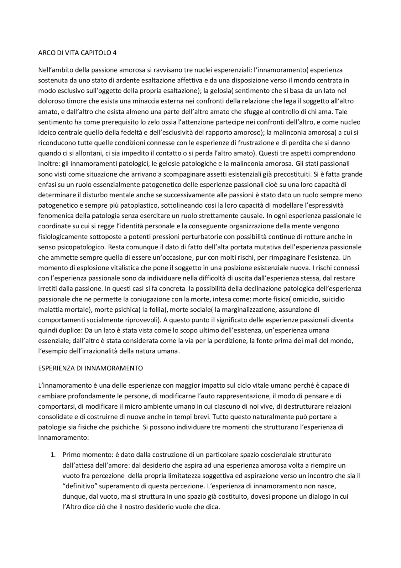 Psicopatologia Nellarco Di Vita Docsity