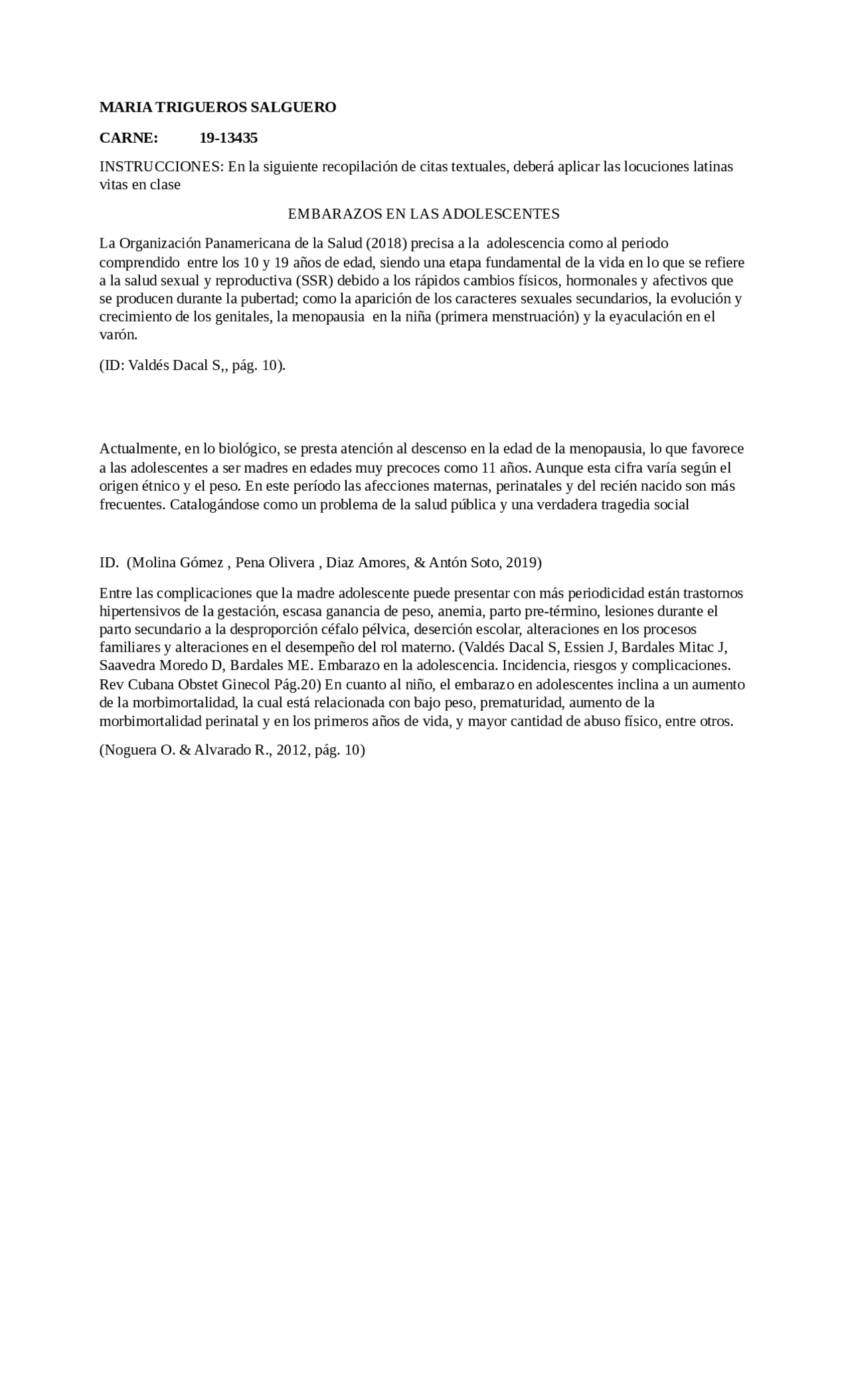 Embarazos En Adolecentes Resúmenes De Ciencias De La Tierra Y Del
