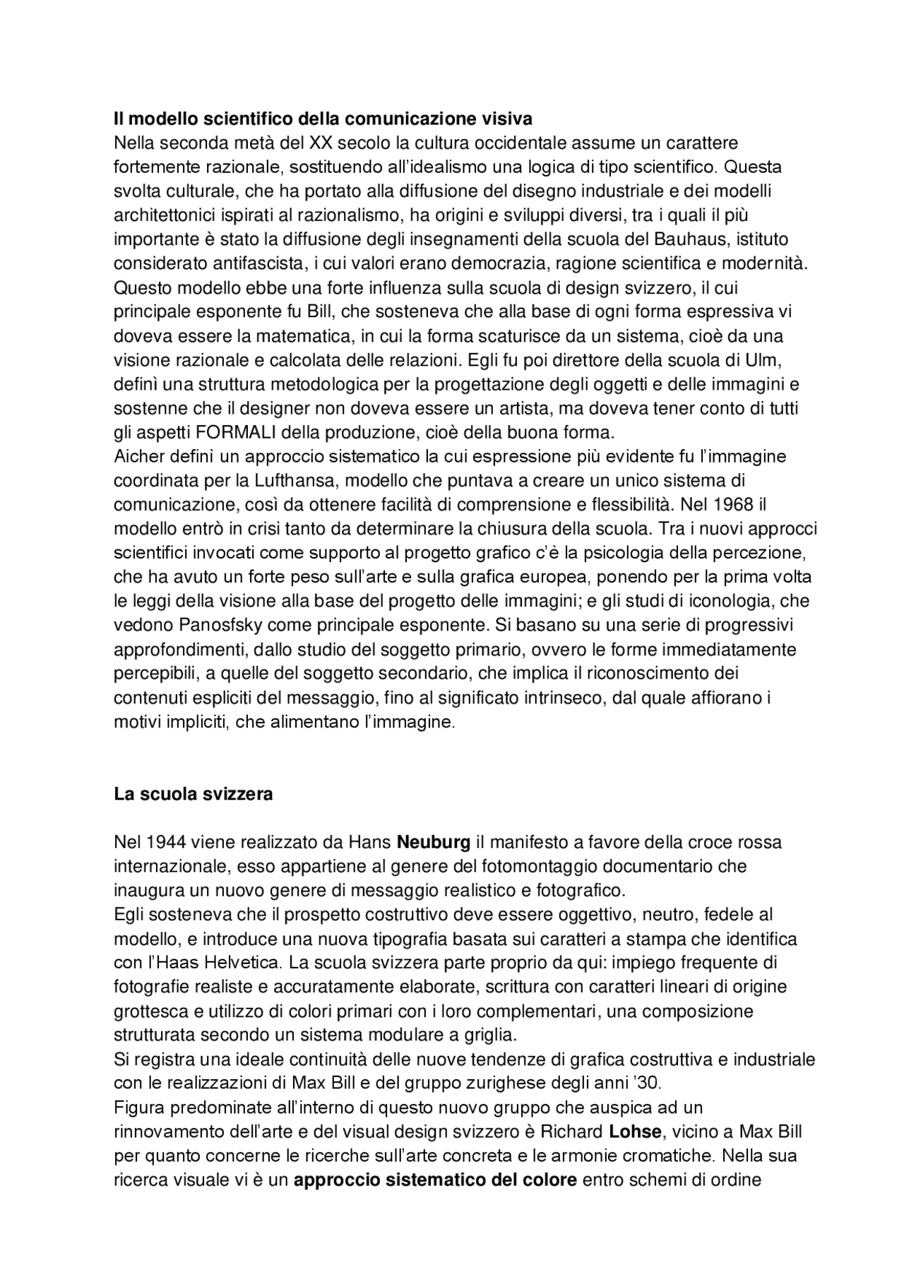 Storia Del Design Grafico Docsity
