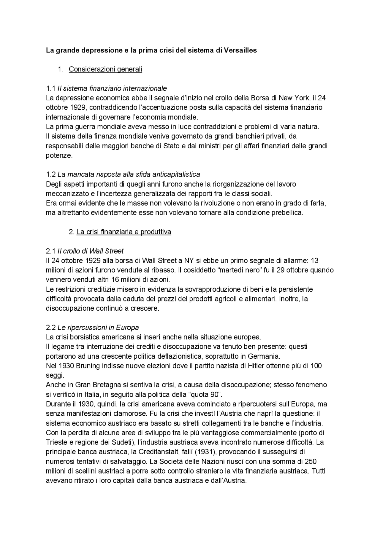 Capitolo Due Di Nolfo Storia Delle Relazioni Internazionali Docsity