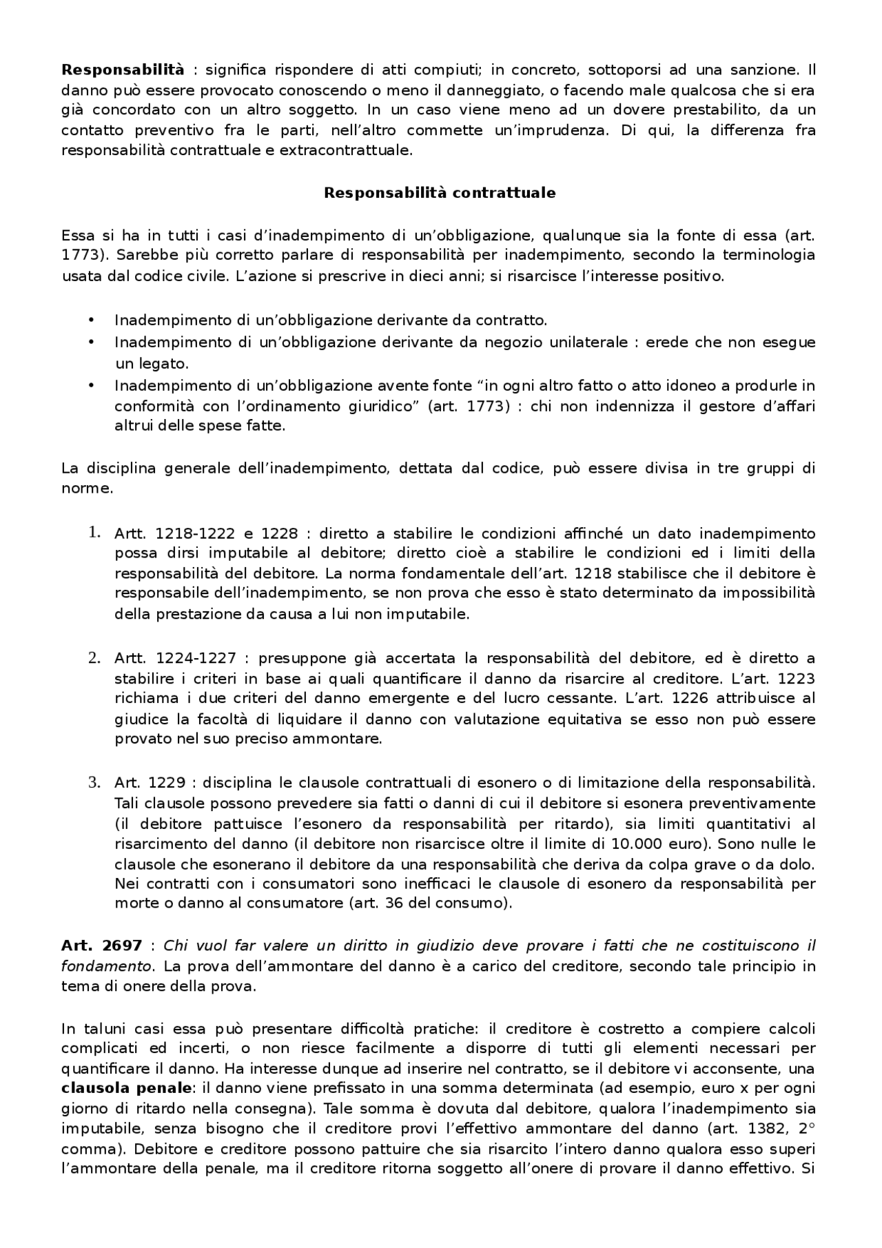 Istituzioni Di Diritto Privato Ii Docsity