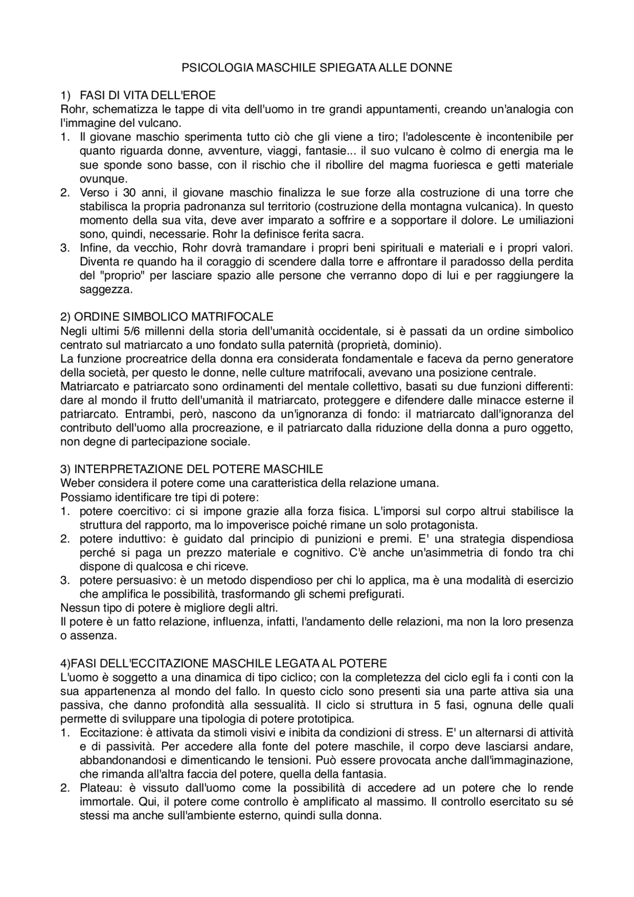 Psicologia Delle Differenze Di Genere Docsity