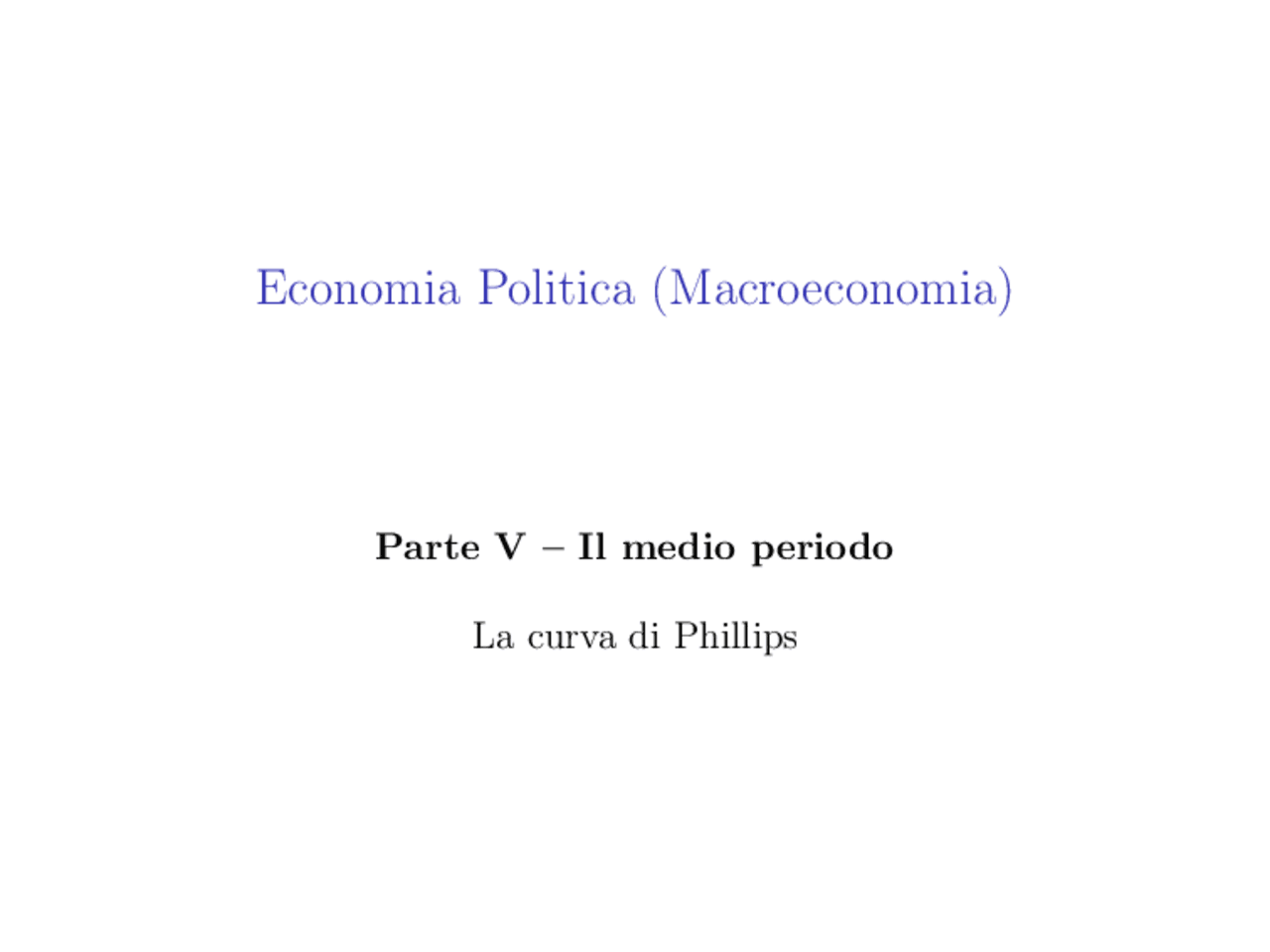 Slide Macroeconomia Docsity