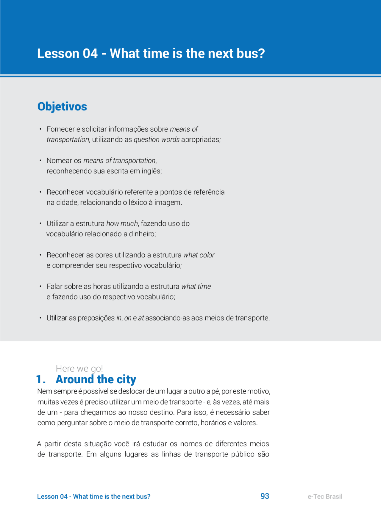 Apostila De Ingles Basico Monografías Ensayos Idioma Inglés Docsity