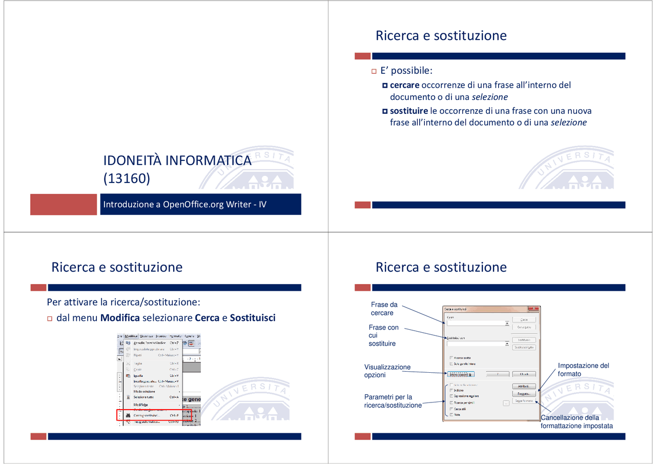 Idoneità Di Informatica Lezione 5 Docsity
