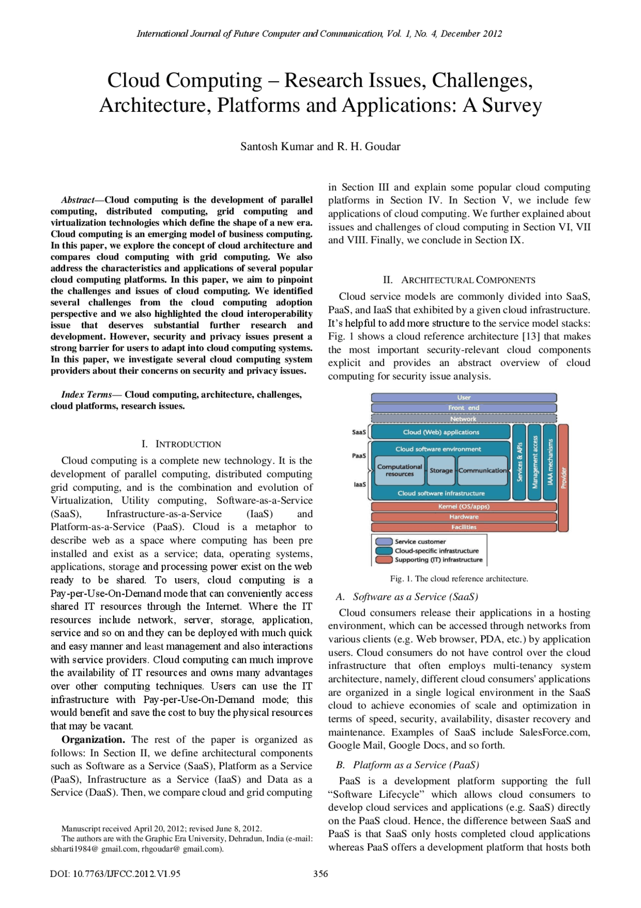 Cloud computing helps to migrate onprem to cloud the resources. - Docsity
