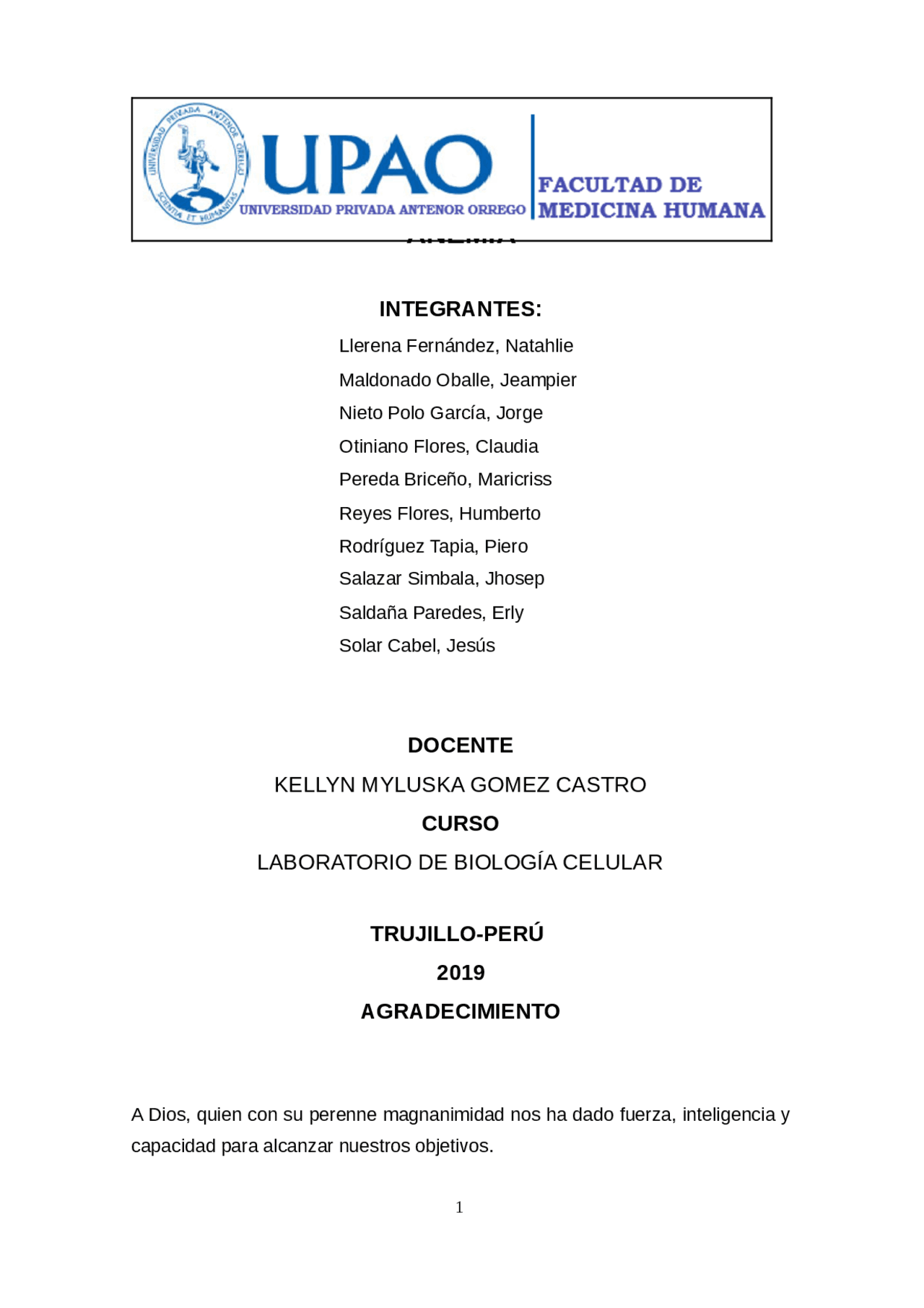 Monografia De Anemia Monografías Ensayos De Biología Celular Docsity