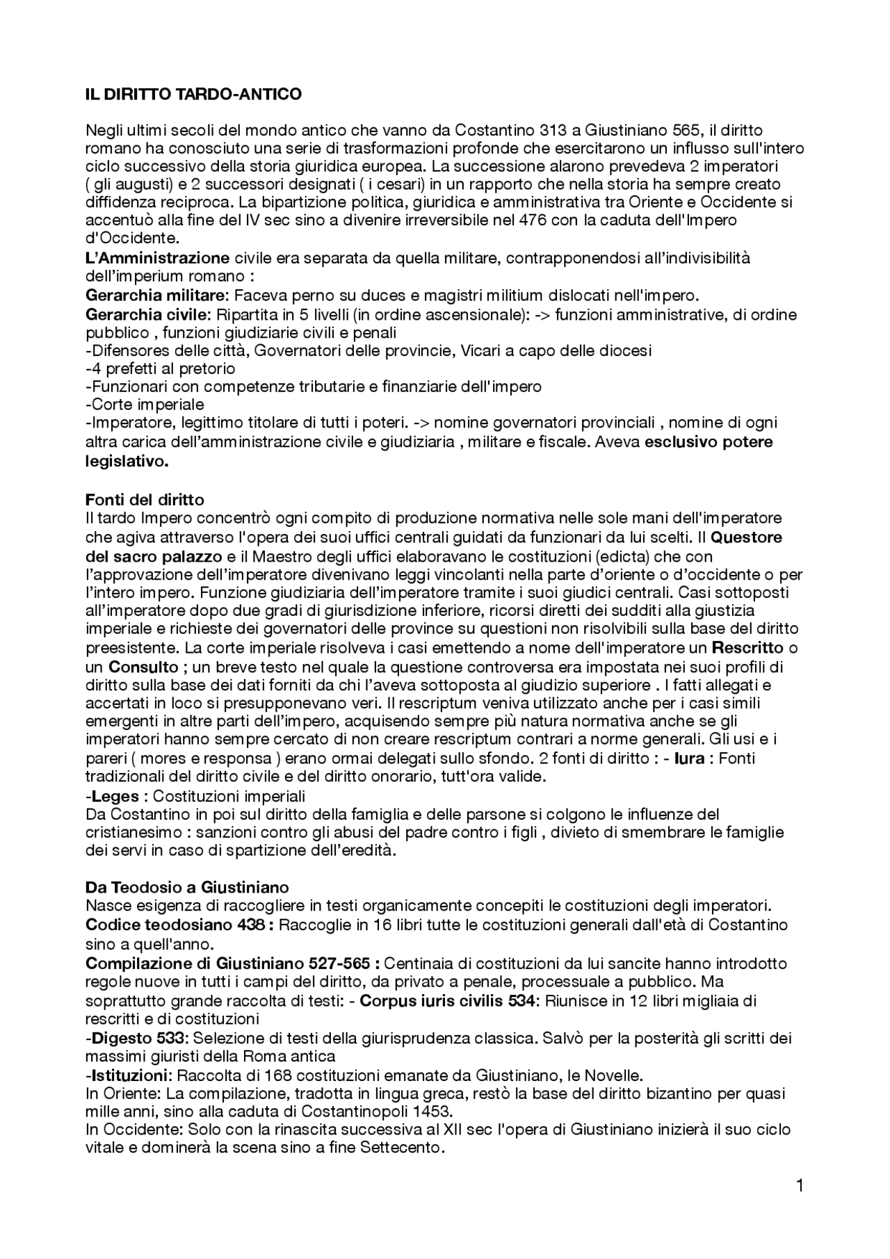Padoa Schioppa Riassunto Docsity