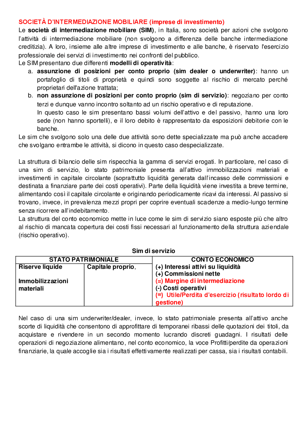Modulo 3 Lintermediazione Mobiliare E Assicurativapdf Docsity