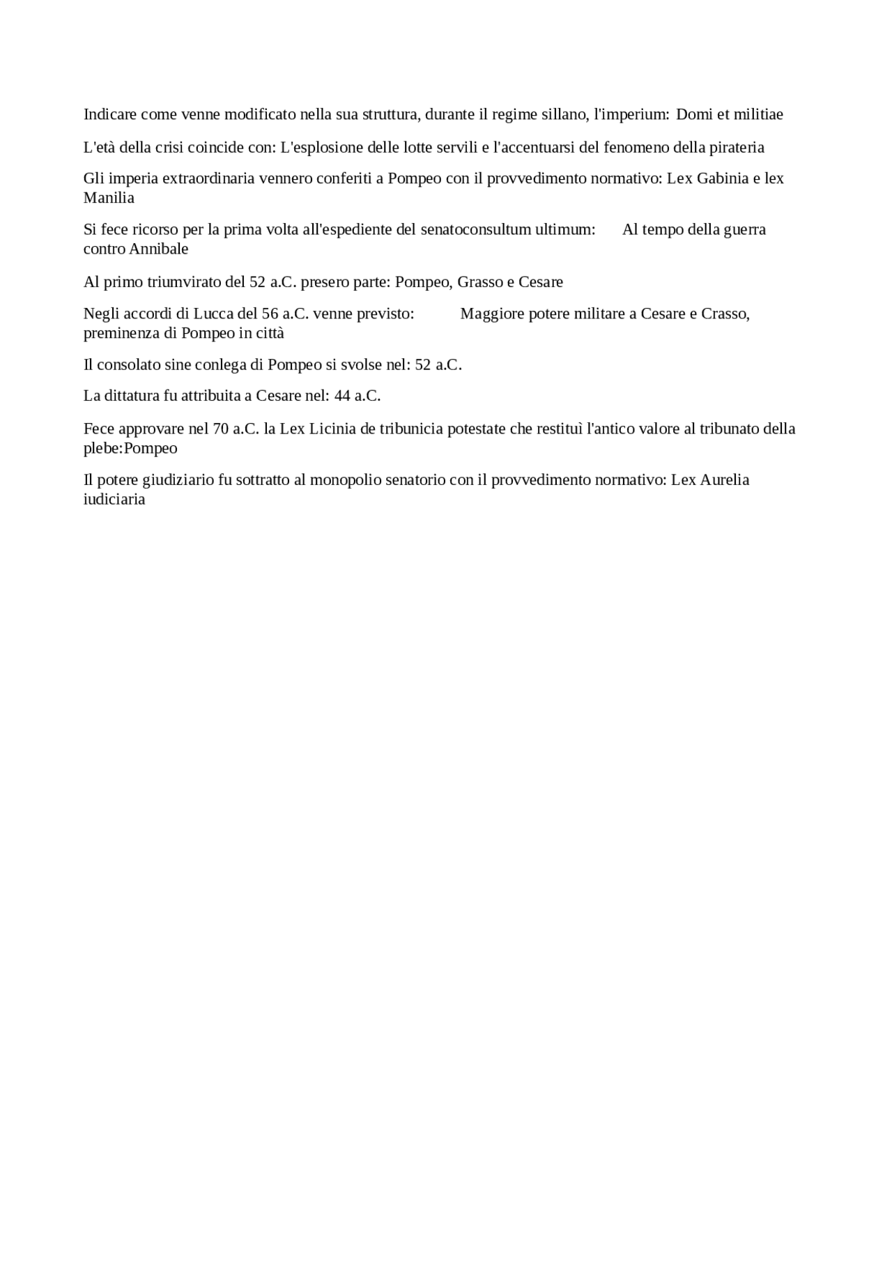 Lezione 6 Storia Del Diritto Romano Docsity