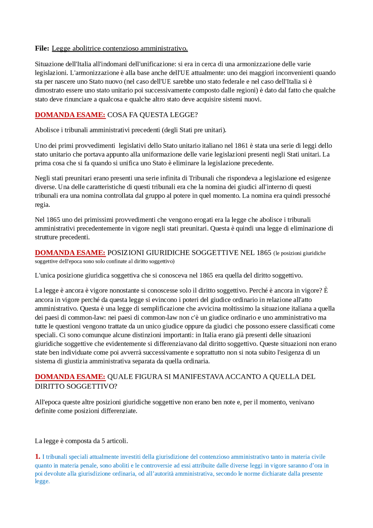 Diritto Pubblico Manuale Docsity