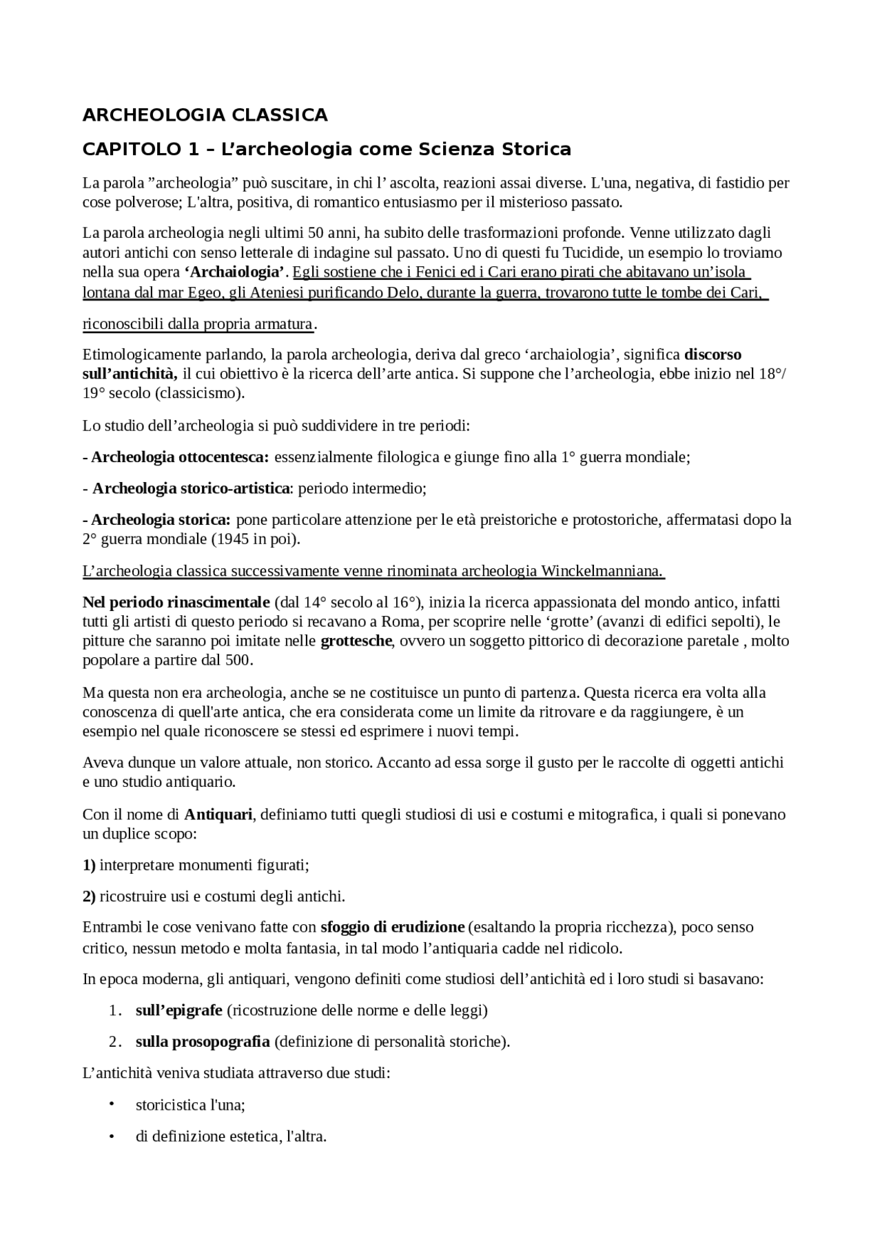 R Bianchi Bandinelli Introduzione Allarcheologia Laterza Docsity
