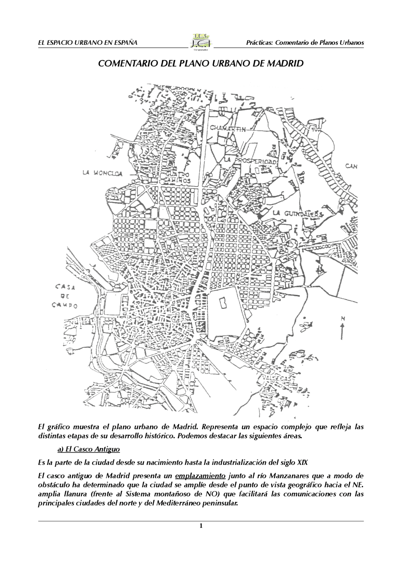 Planeamiento Urbanístico Geografía Española Docsity