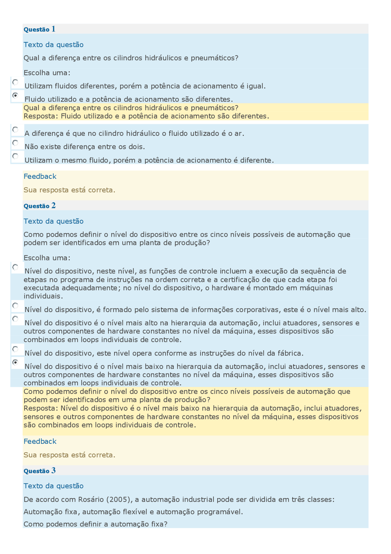 AutomaÇÃo Industrial Docsity