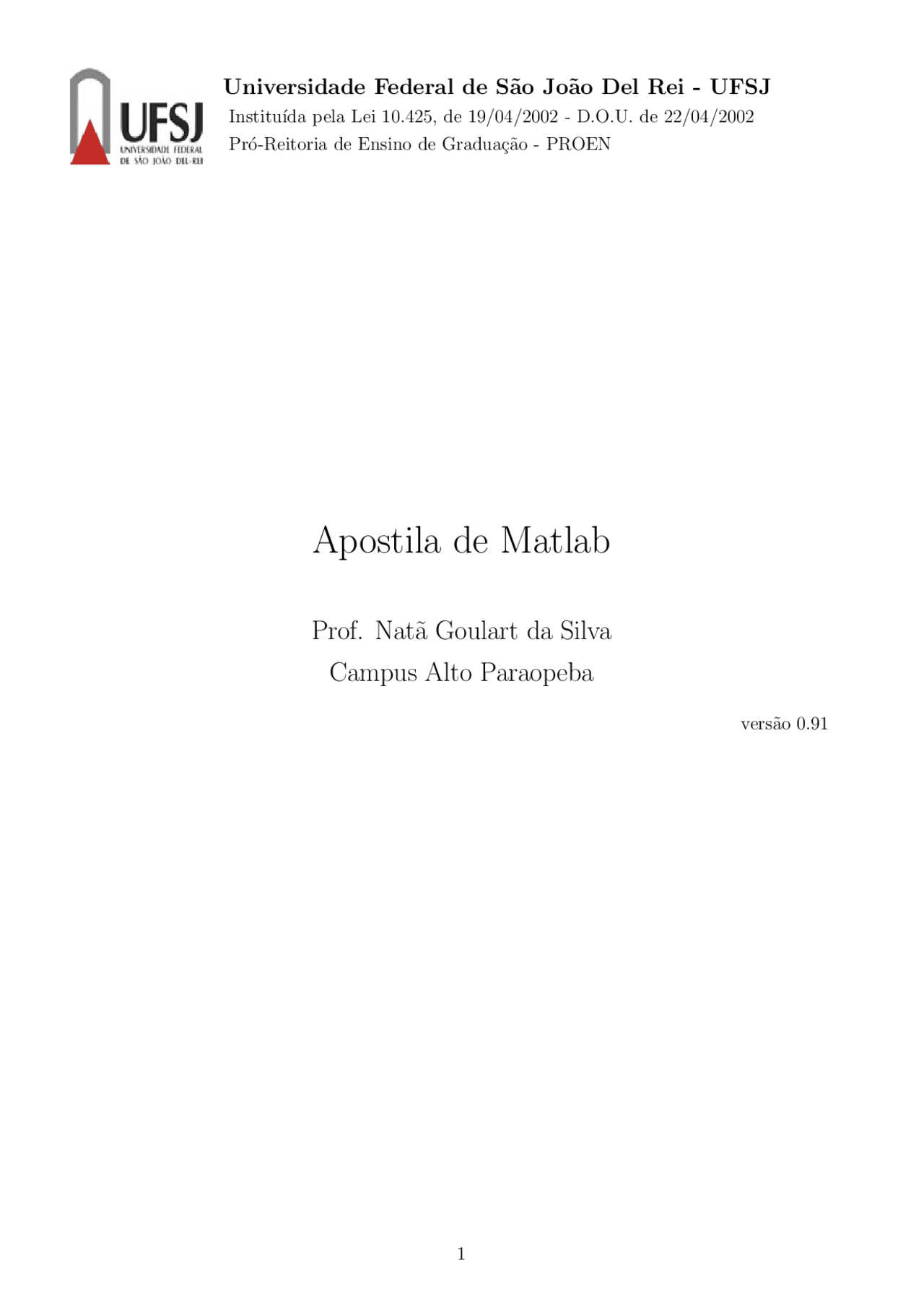 Apostila De Matlab Para Engenheiros Docsity