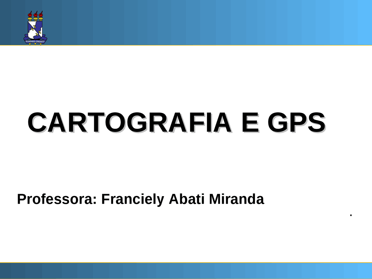 Conceitos fundamentais sobre cartografia, geodésia e GPS - Docsity