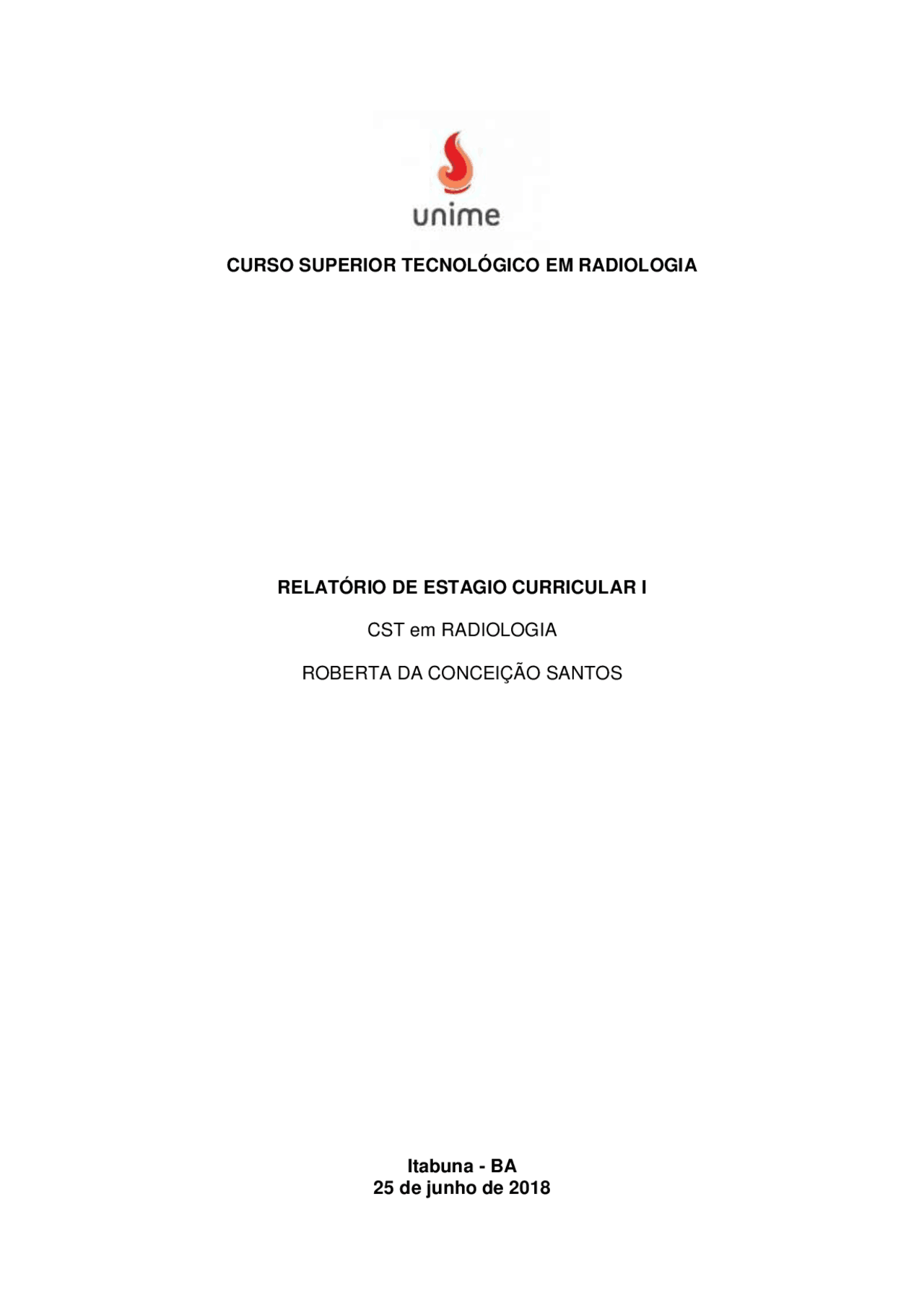 Estágio Em Radiologia Trabalhos Radiologia Docsity