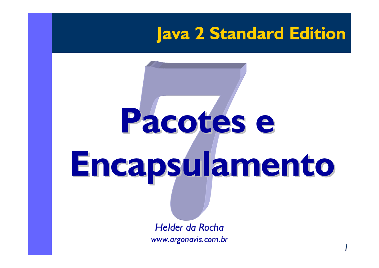 Java Livro Sobre ProgramaÇÃo Em Java Docsity