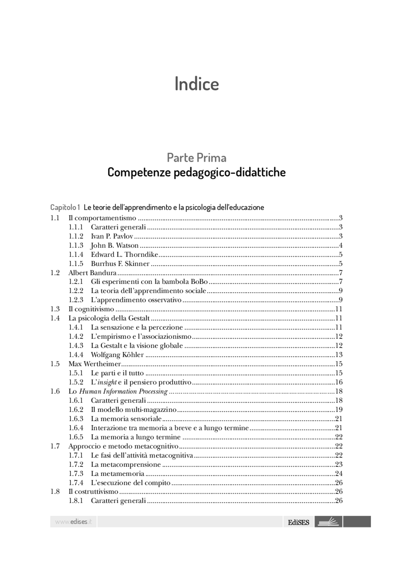 Indice Delle Avvertenze Generali Docsity