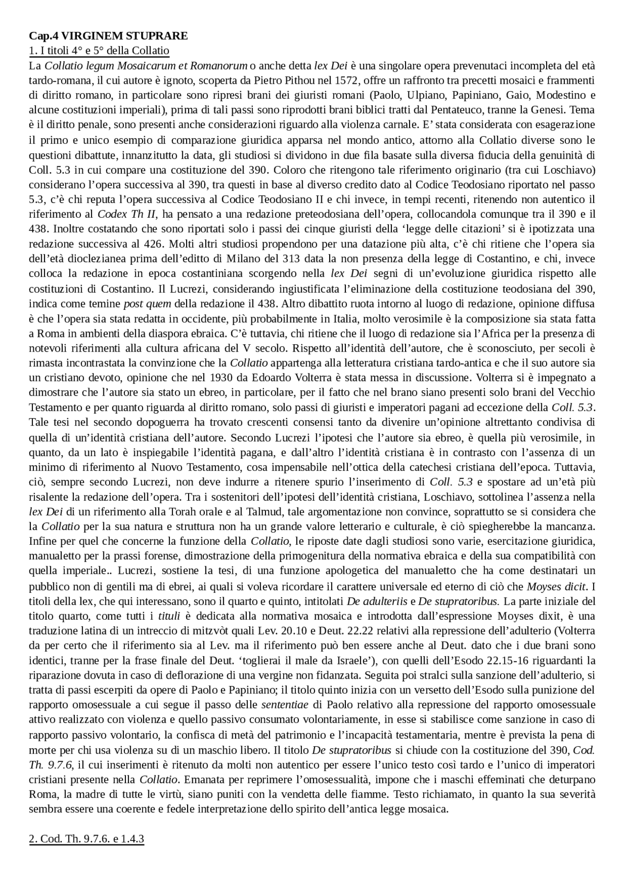 Riassunti Di Diritto Romano Docsity