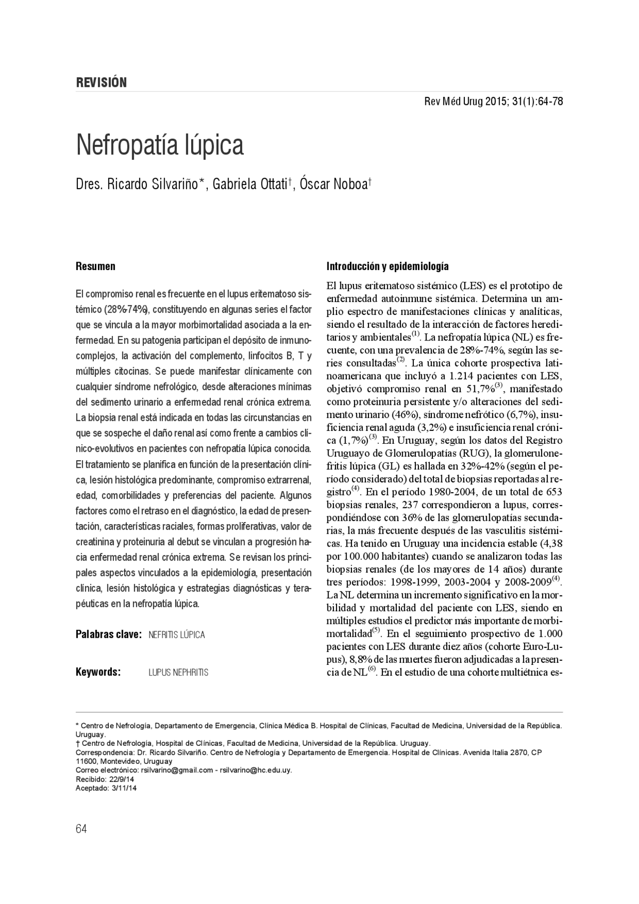 Enfermedad De Lupus Con Presentación Clinica Pulmonar Docsity