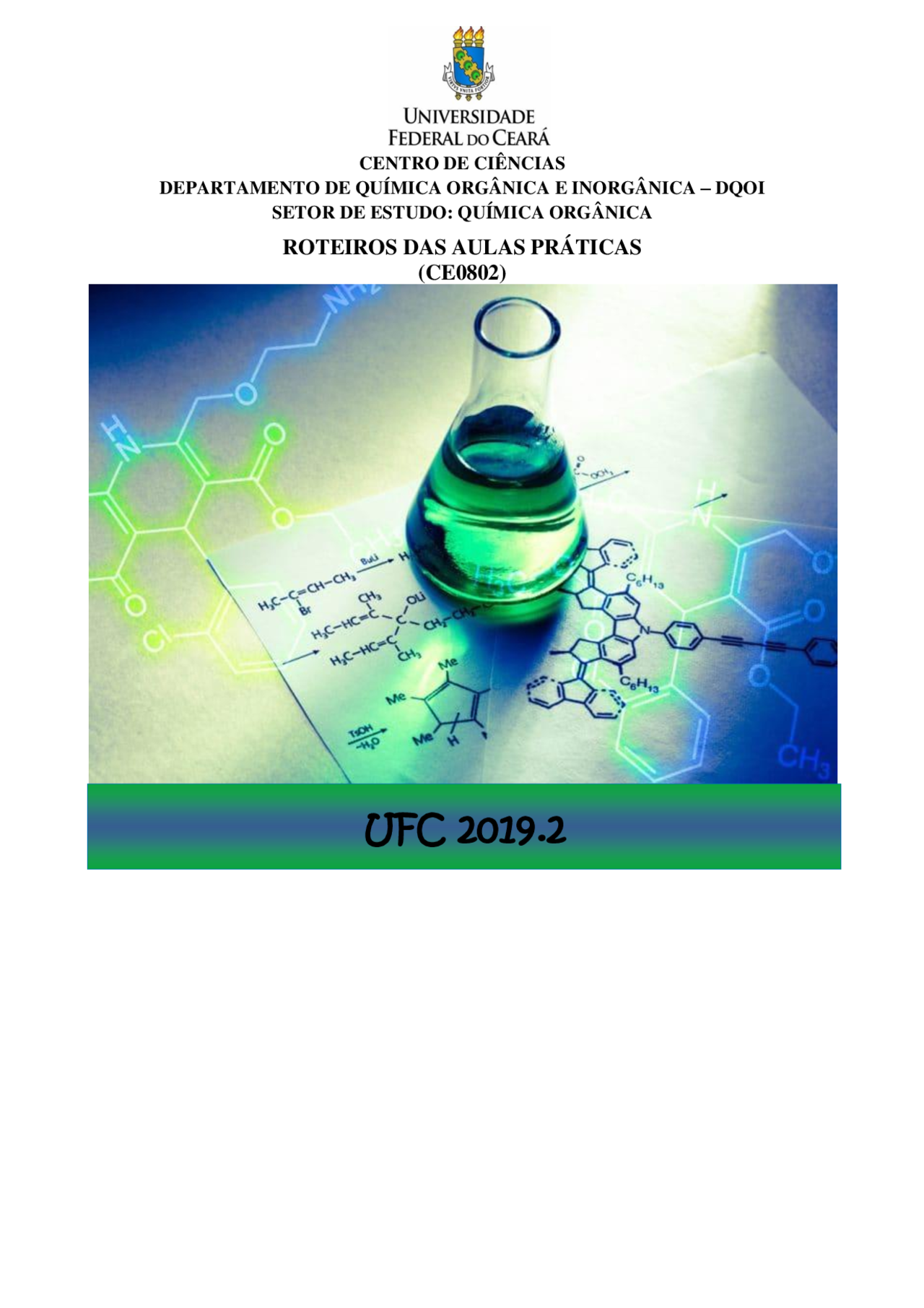 Manual De Praticas Quimica Organica Ufc Docsity